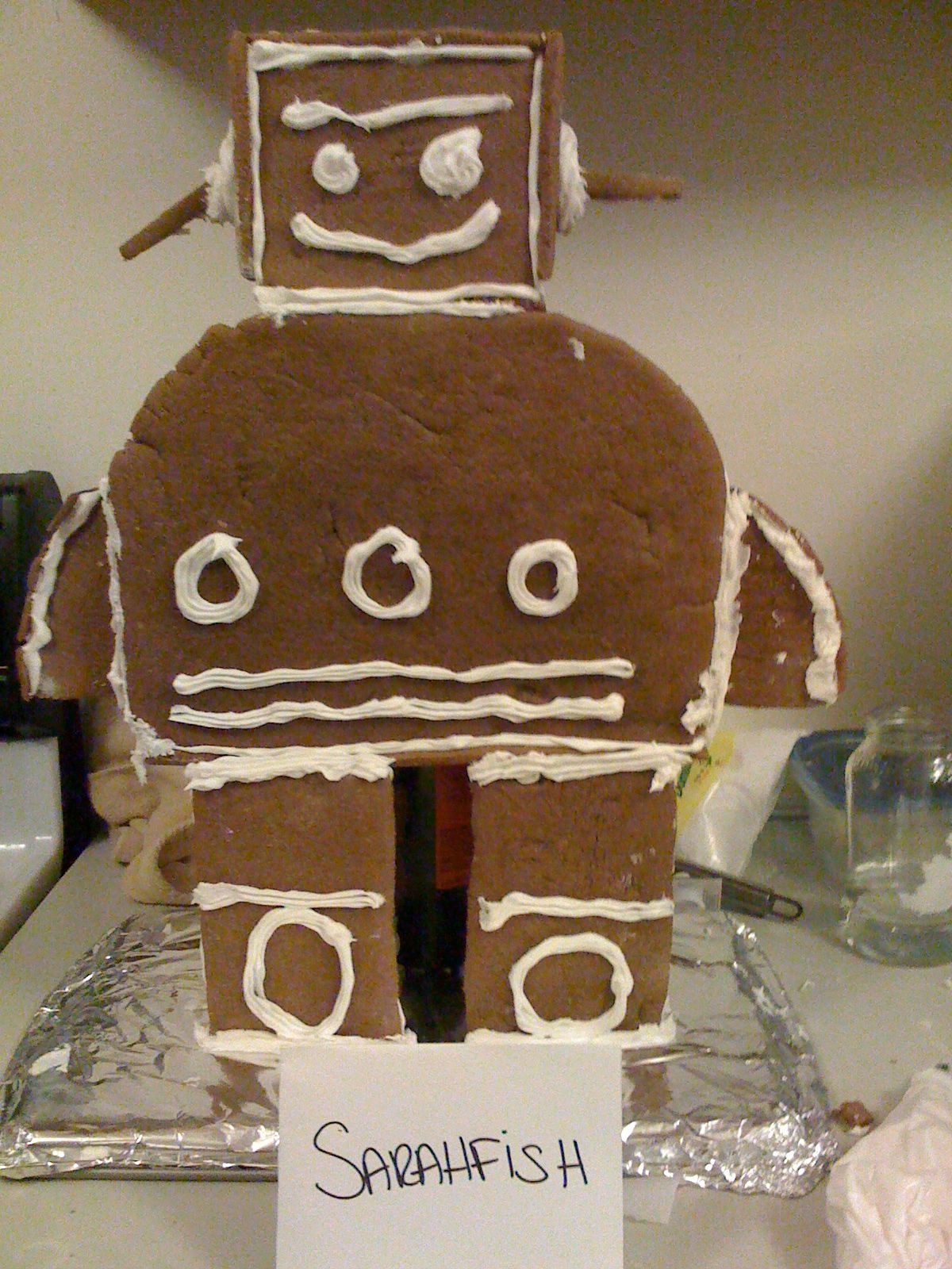 Gingerbread Competition- Sweetest Robot Ever! (with Pictures ...