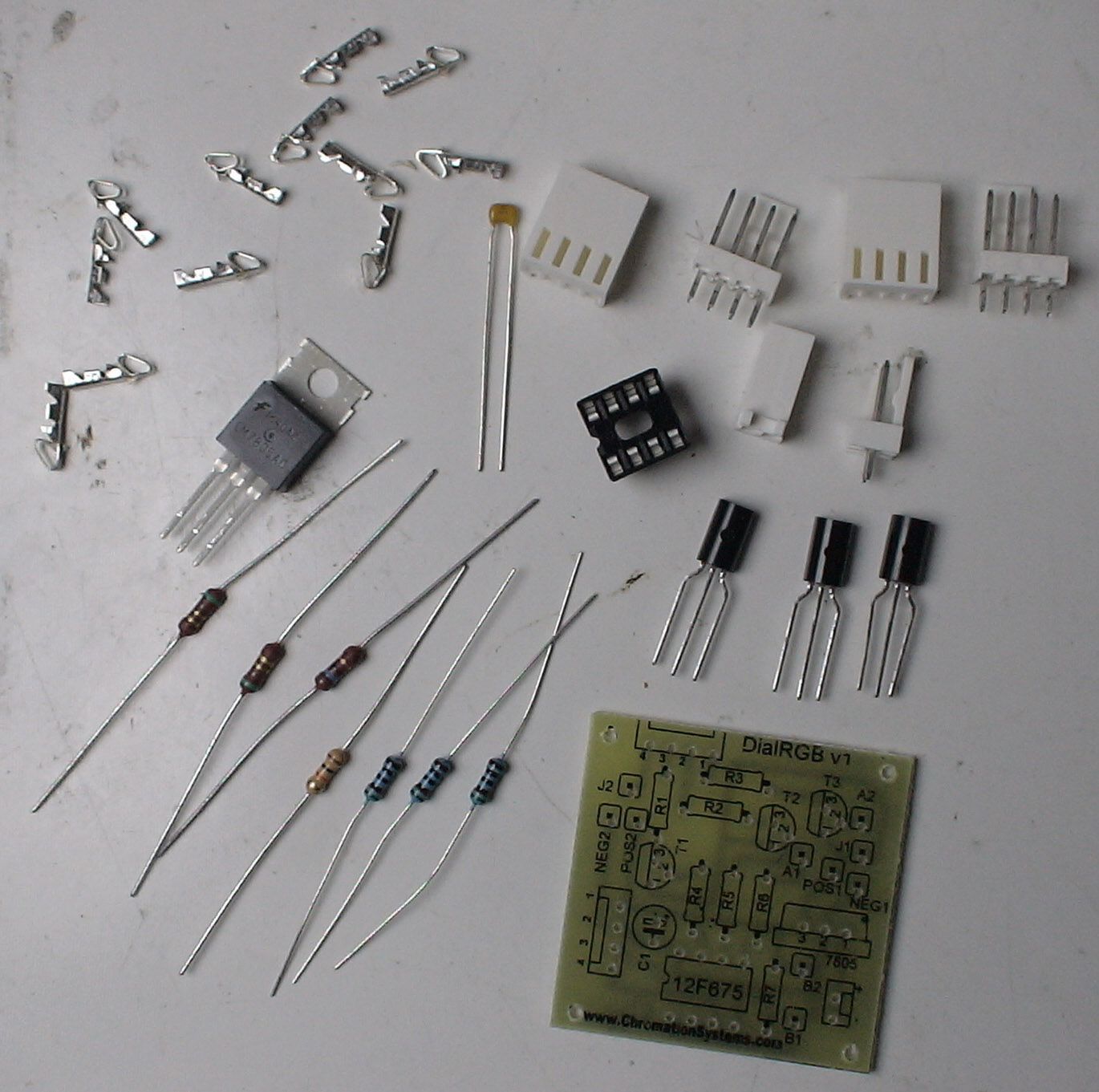 Cheap and Easy Dial Controlled High Power RGB LED(s) Driver : 7 Steps ...