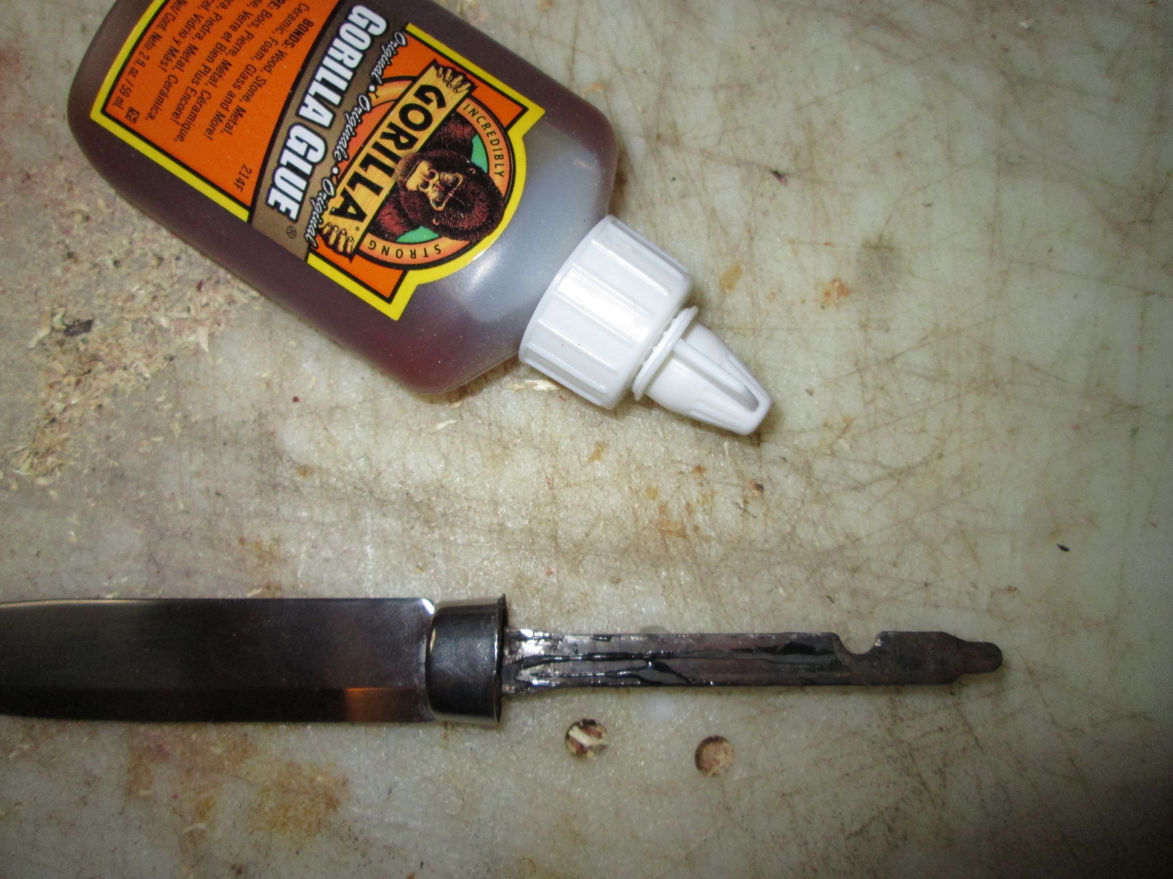 Stacked Leather Knife Handle : 8 Steps (with Pictures) - Instructables