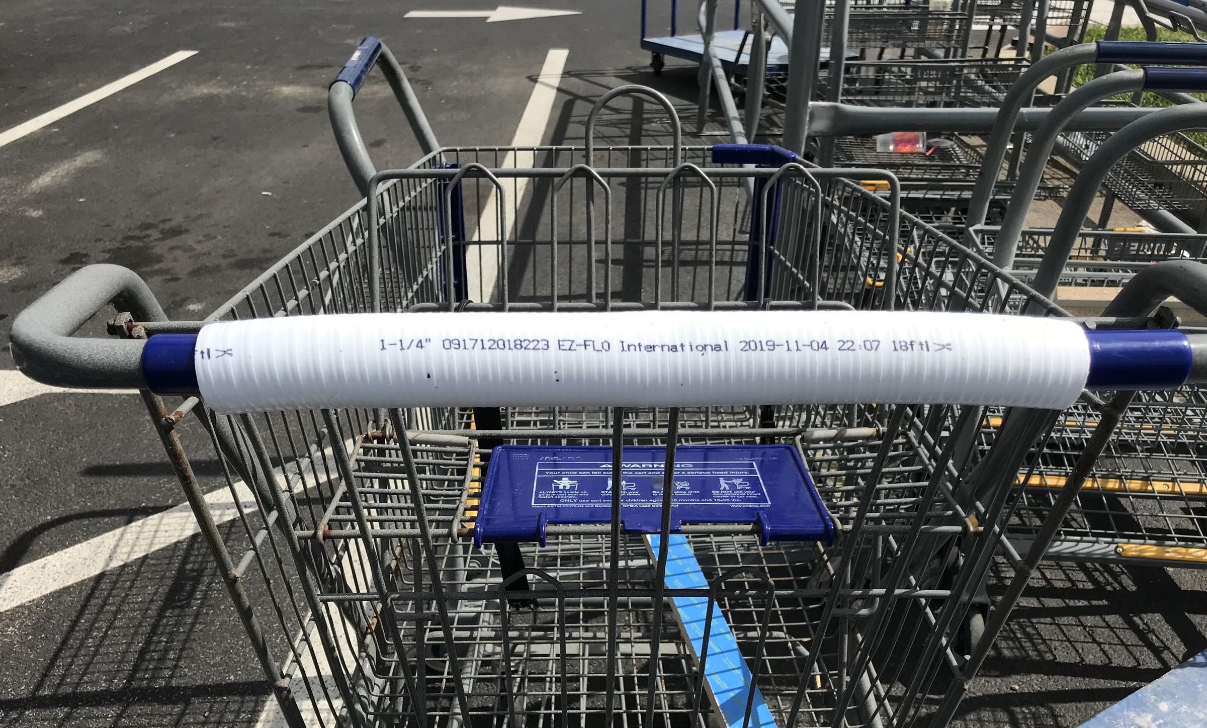 Clip-on Clip-off Shopping Cart Handle Cover - Instructables