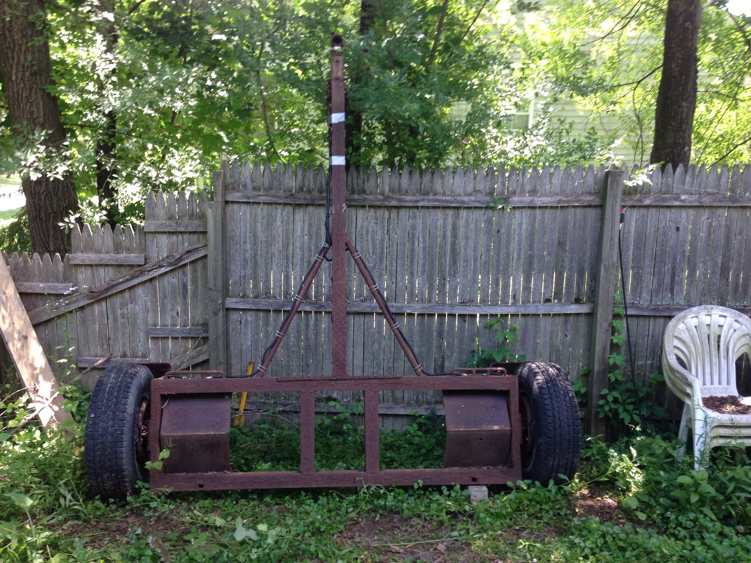 How to Make a Car/Truck Tow Dolly Cheap : 10 Steps - Instructables