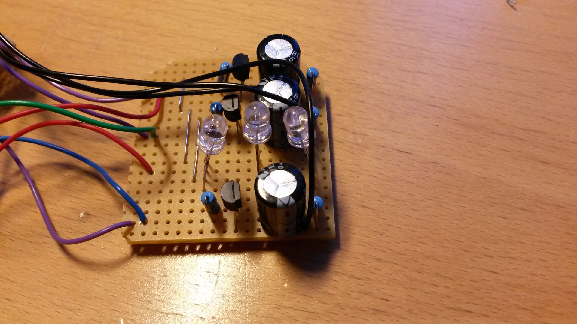RGB LED Constant Current Fade Effect With Transistors : 4 Steps (with ...