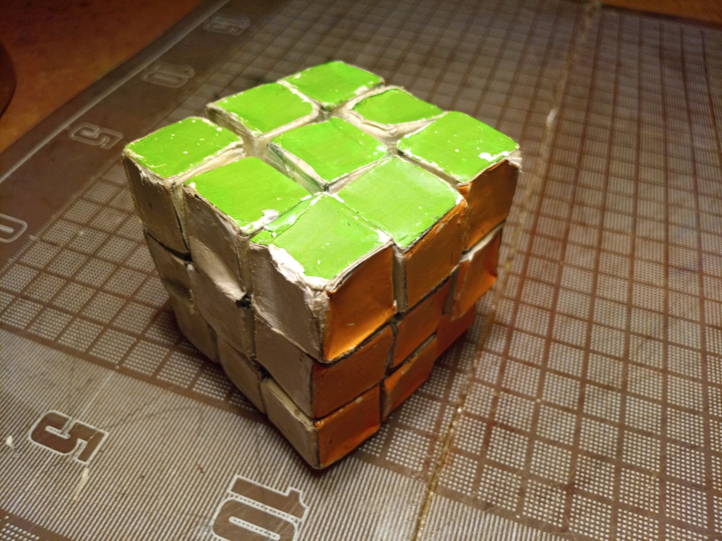 Cardboard 3×3 Rubik's Cube : 8 Steps - Instructables