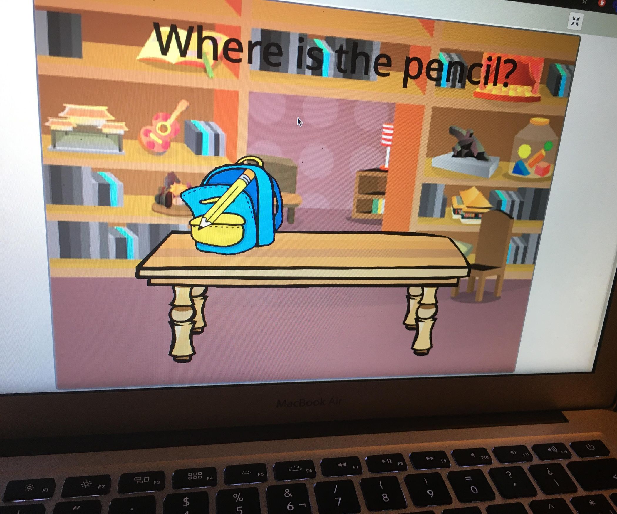 Where Is the Pencil? Action Game : 3 Steps - Instructables