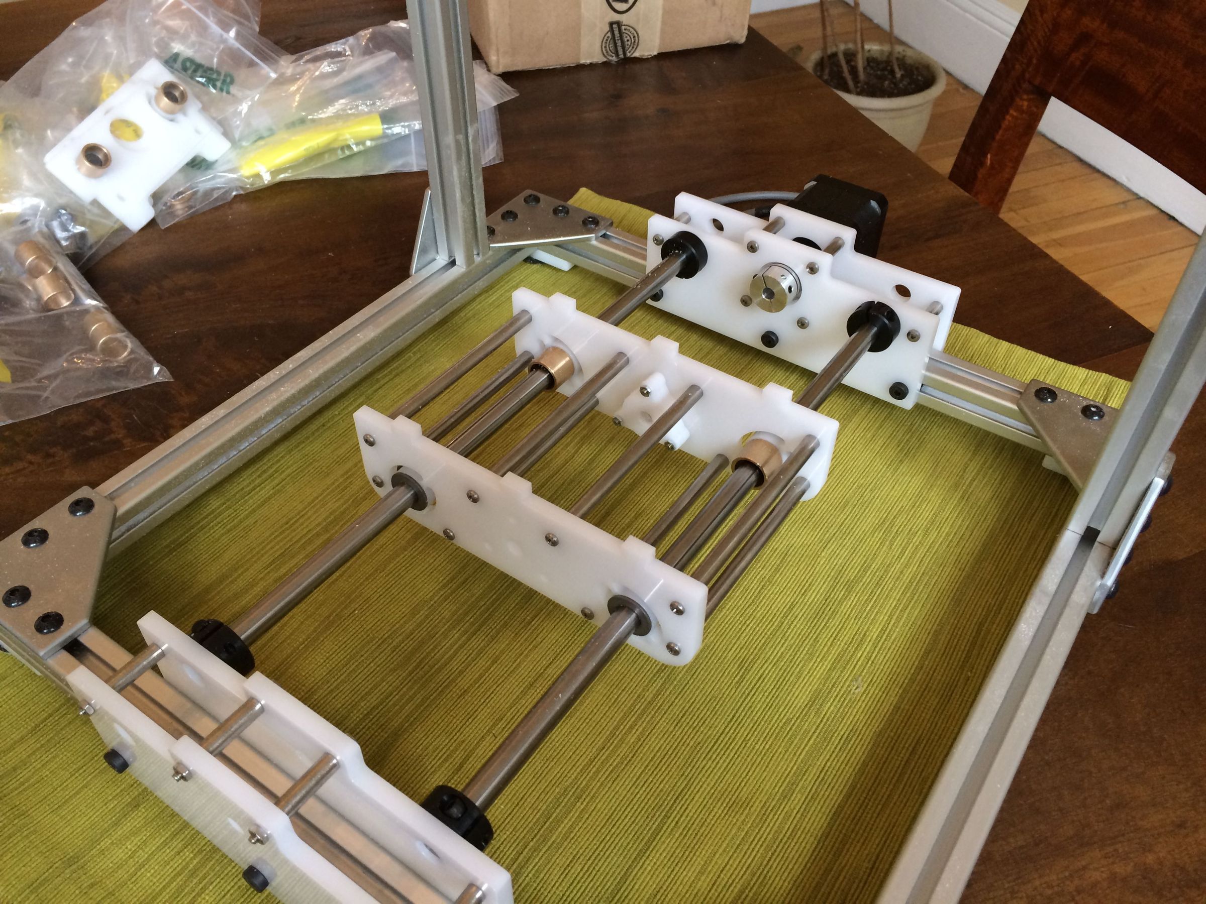 Make a CNC Mill With a Laser Cutter : 10 Steps (with Pictures ...