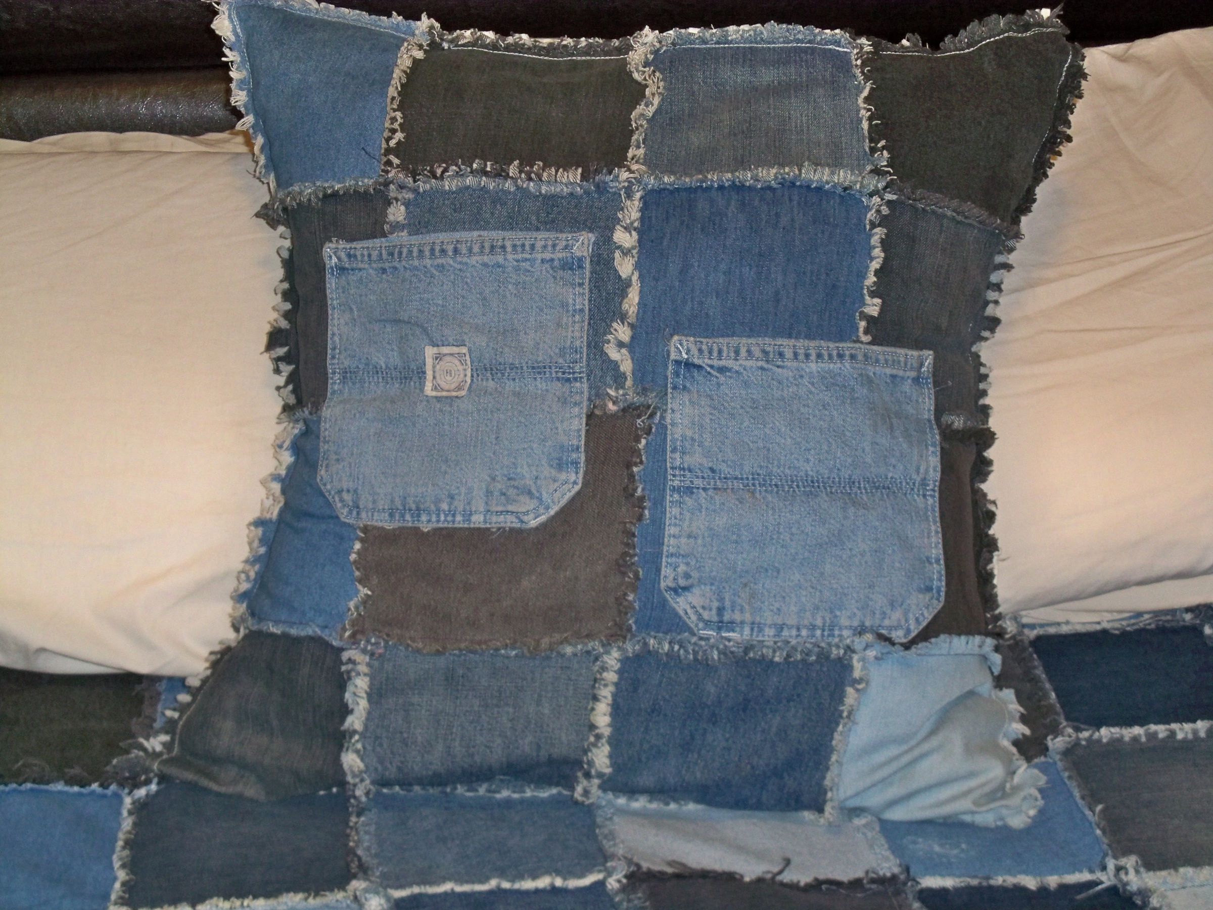 Denim Rag Quilt : 17 Steps (with Pictures) - Instructables