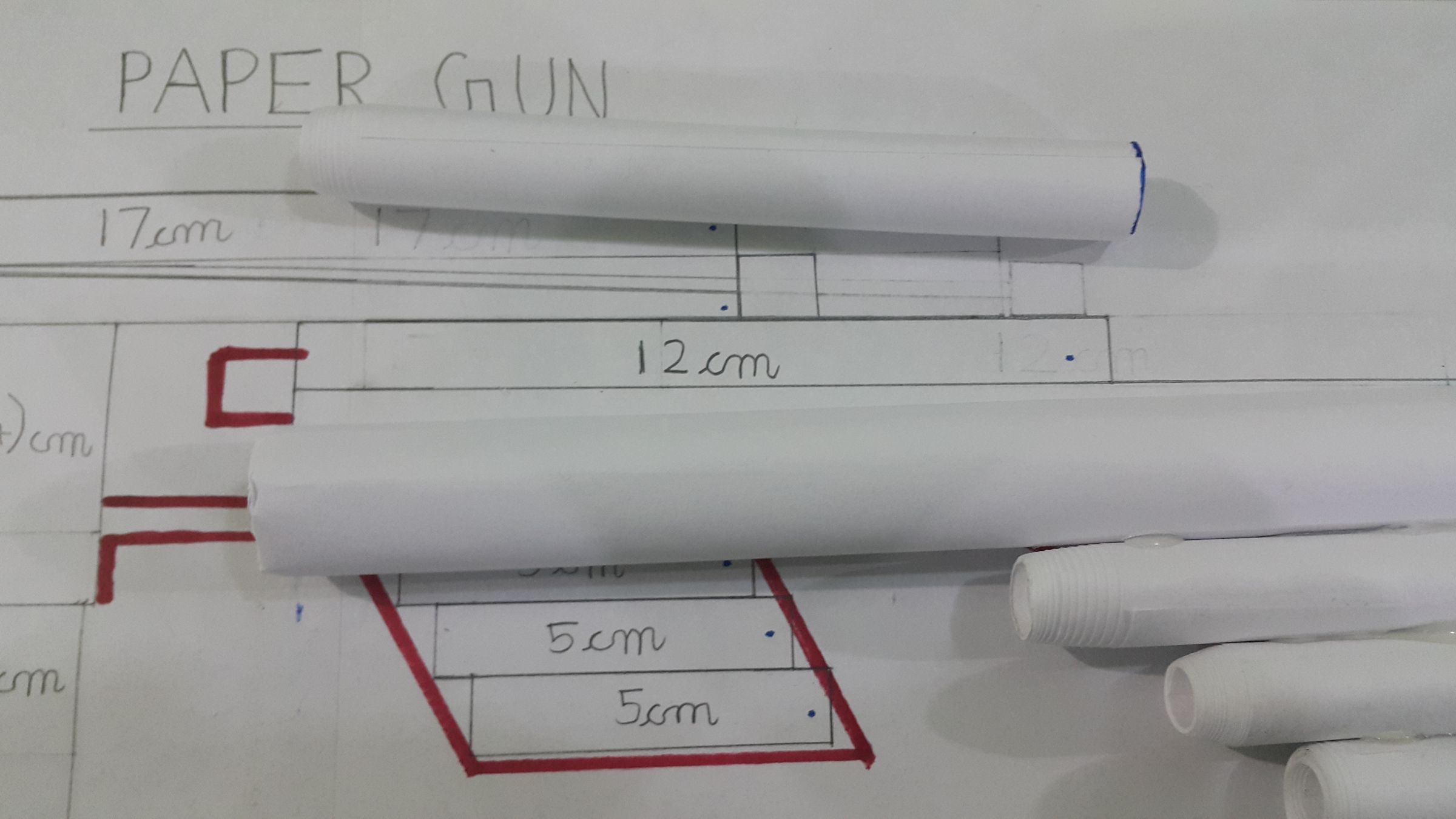 Paper Gun That Shoots Paper Bullets : 15 Steps - Instructables