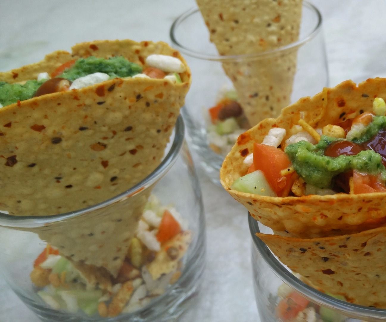 Masala Papad Cones (Indian Snack) - Instructables