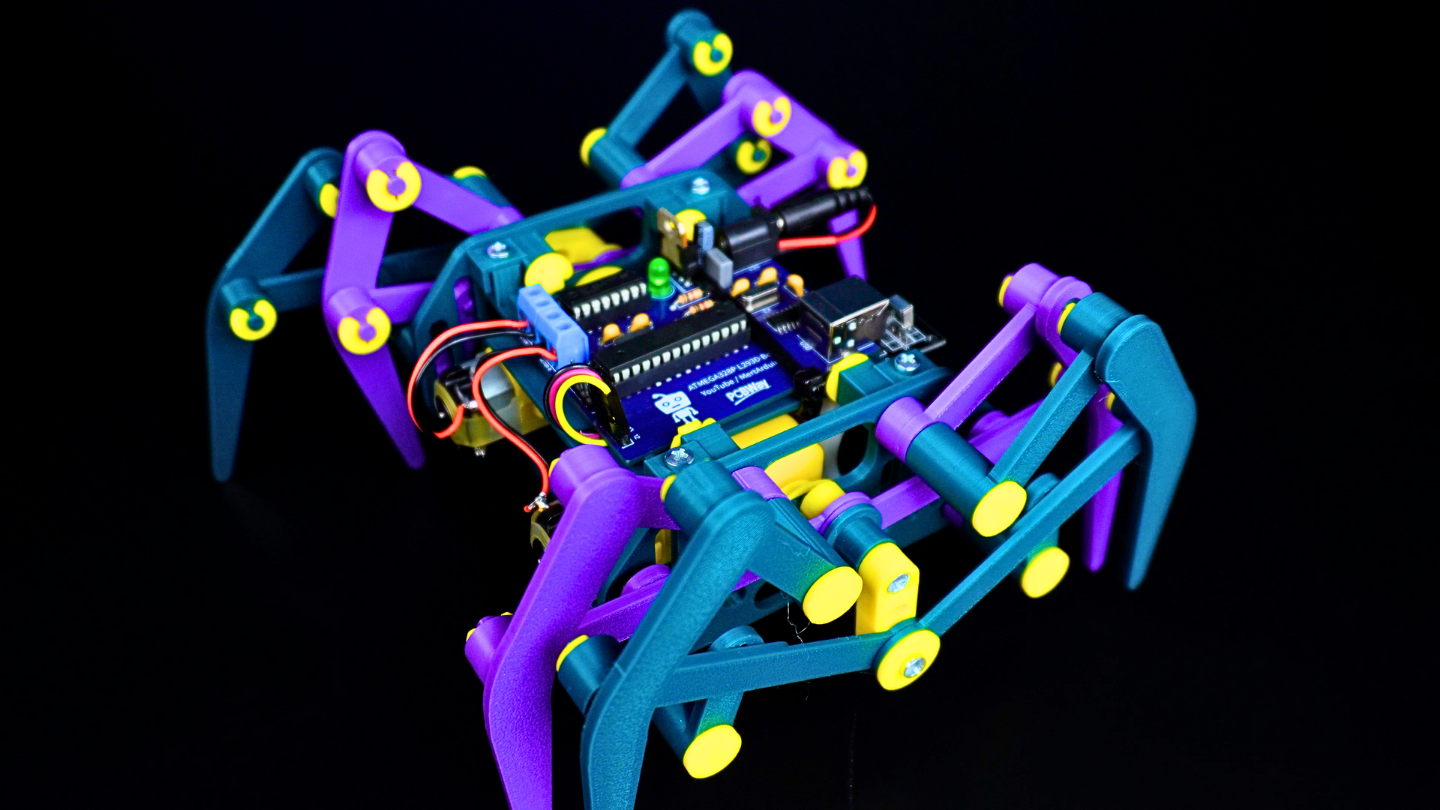 3D Printed Theo Jansen Style Octopod Robot (Arduino Based) : 7 Steps ...