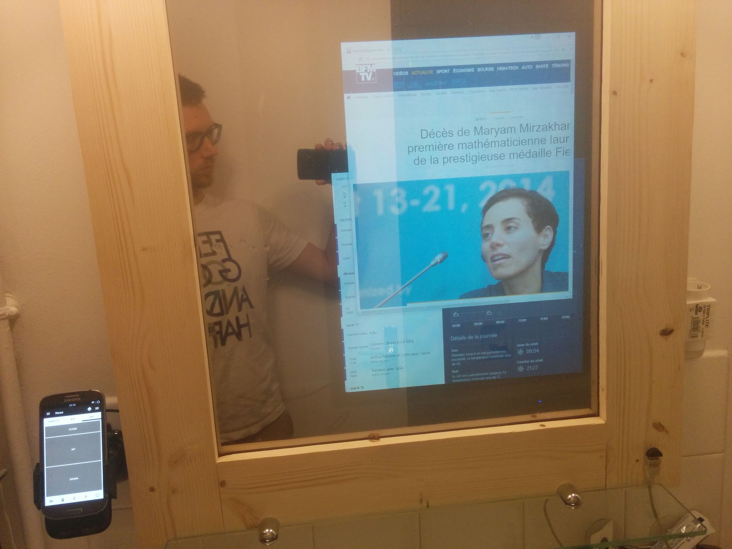 Smart Mirror Windows Based : 8 Steps (with Pictures) - Instructables