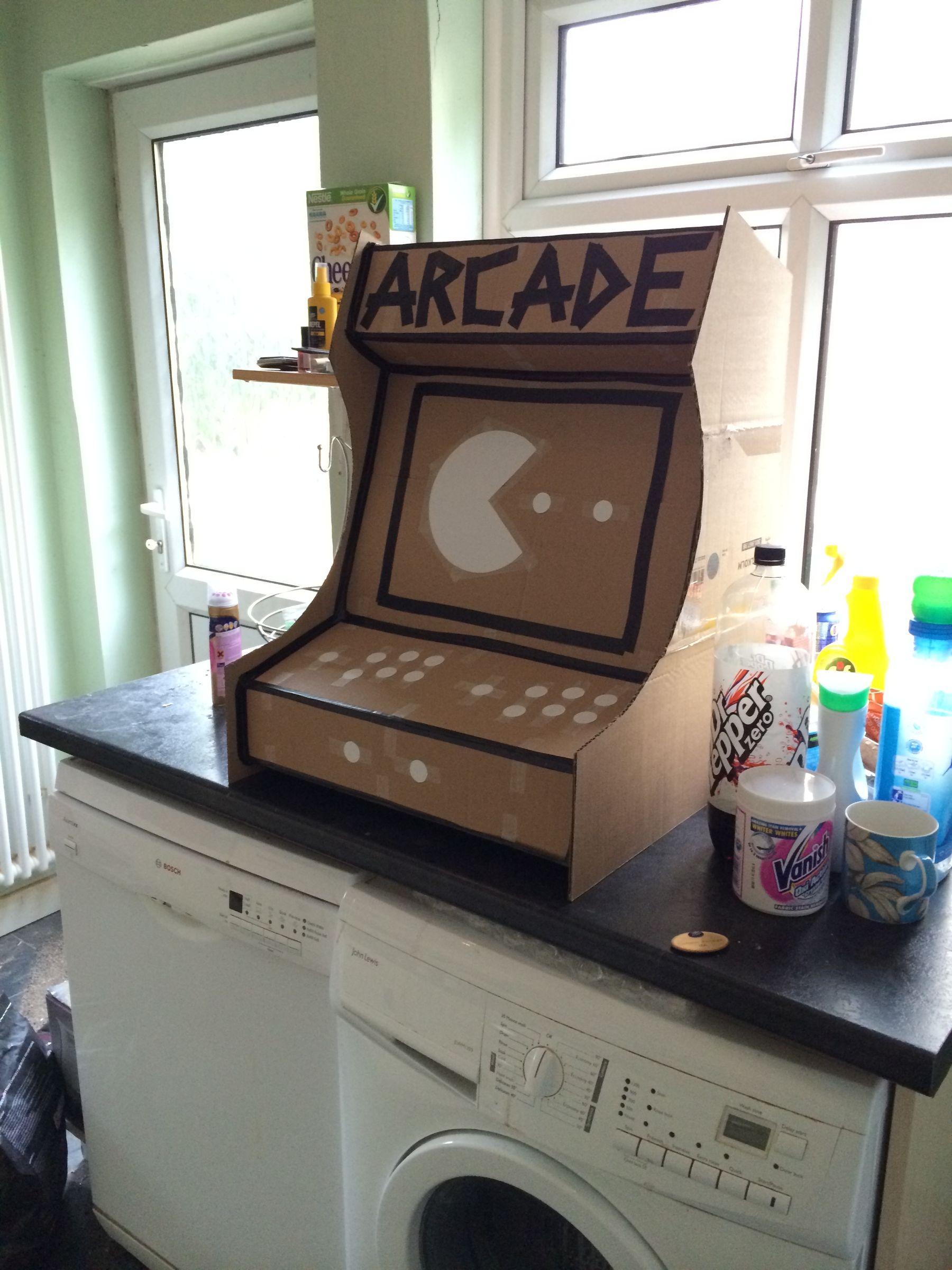 2-Player Bartop Arcade Machine (Powered by Pi) : 19 Steps (with ...