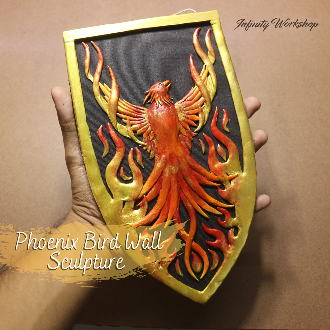 Phoenix Bird Wall Sculpture : 13 Steps (with Pictures) - Instructables