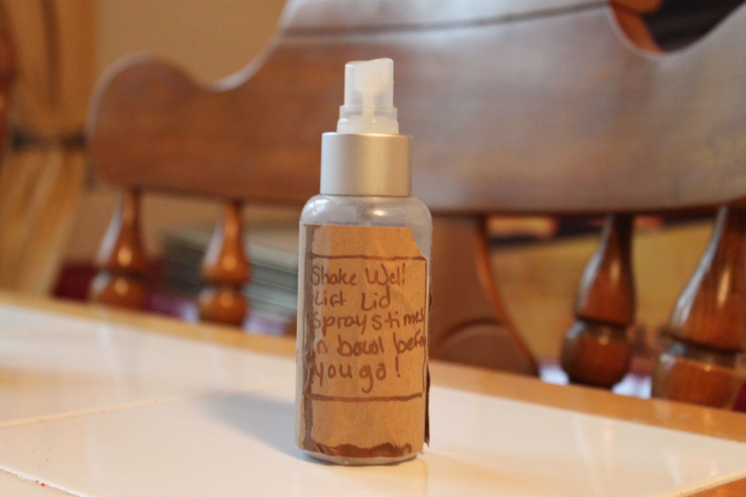 Homemade Before-You-Go Toilet Spray : 4 Steps (with Pictures ...