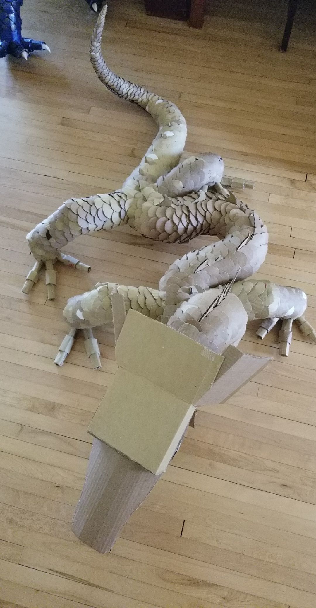 How to Make a GIANT Cardboard Dragon in 7 Easy Steps (with Pictures ...