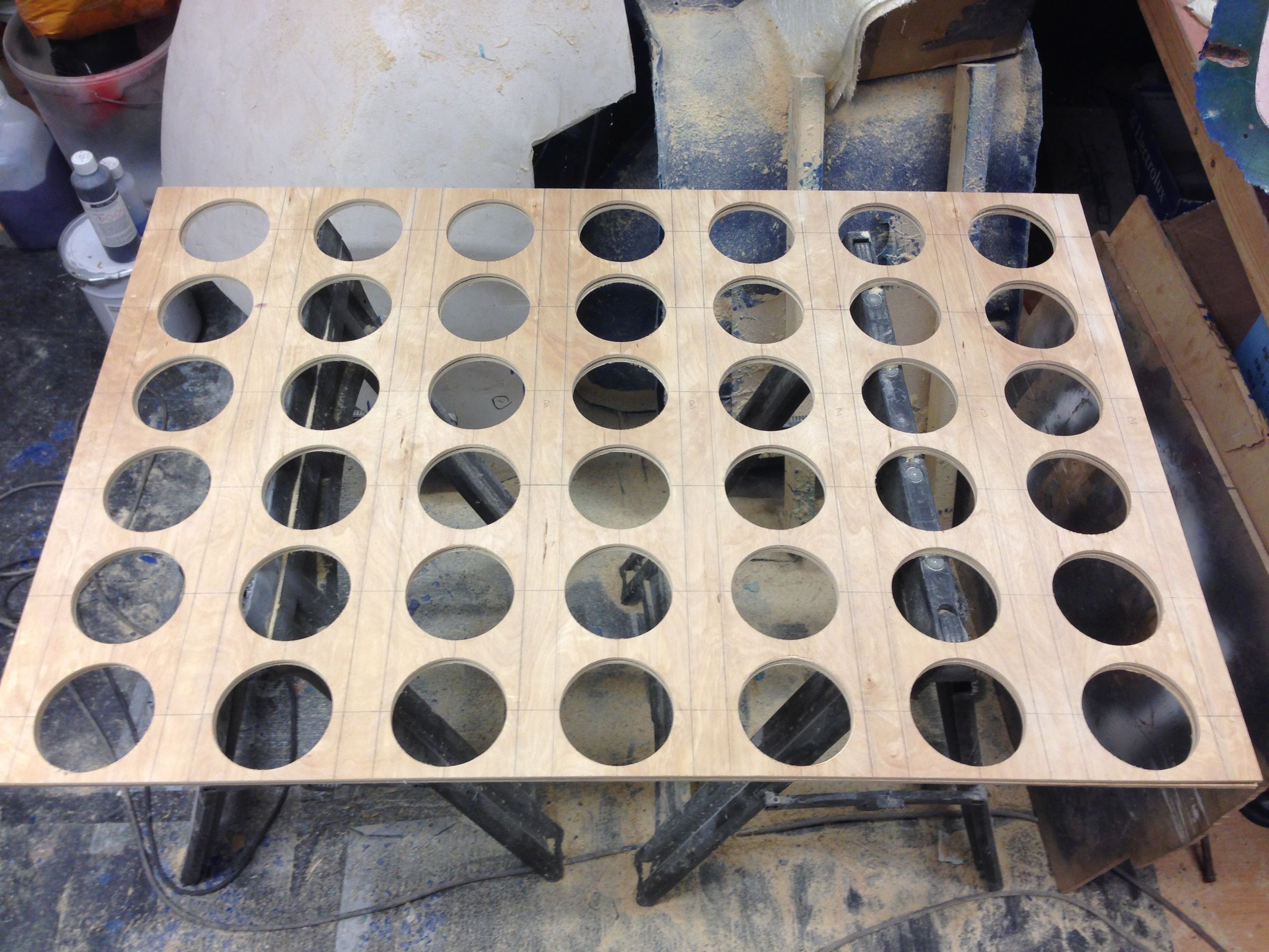 Giant Wooden Connect Four : 8 Steps (with Pictures) - Instructables