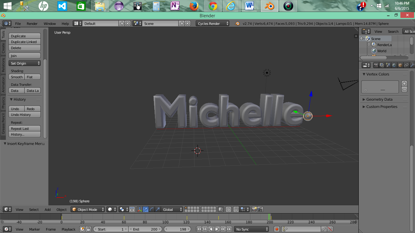 Creating Animated Text in Blender 2.7 : 12 Steps - Instructables