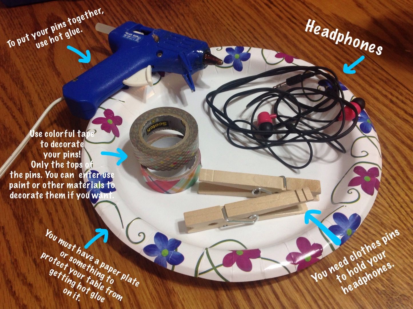 DIY Clothes Peg Cable Tidy : 5 Steps - Instructables