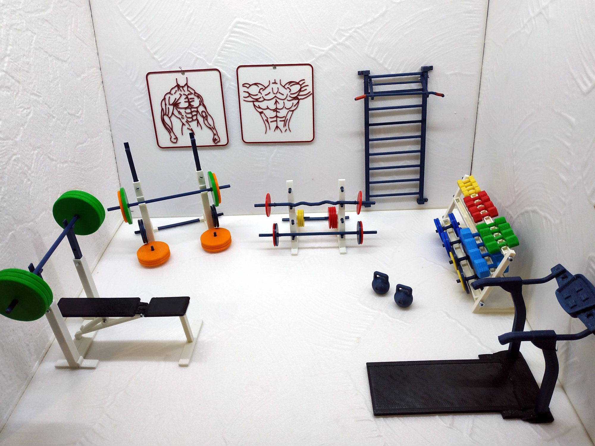 3d Printed Tiny Gym : 11 Steps - Instructables