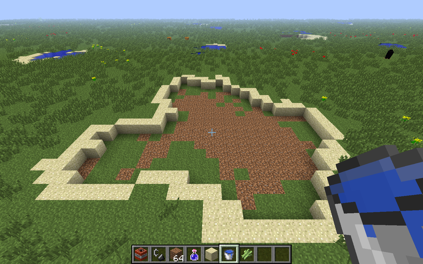 How to Make a Realistic Man-made Lake in Minecraft. : 5 Steps ...