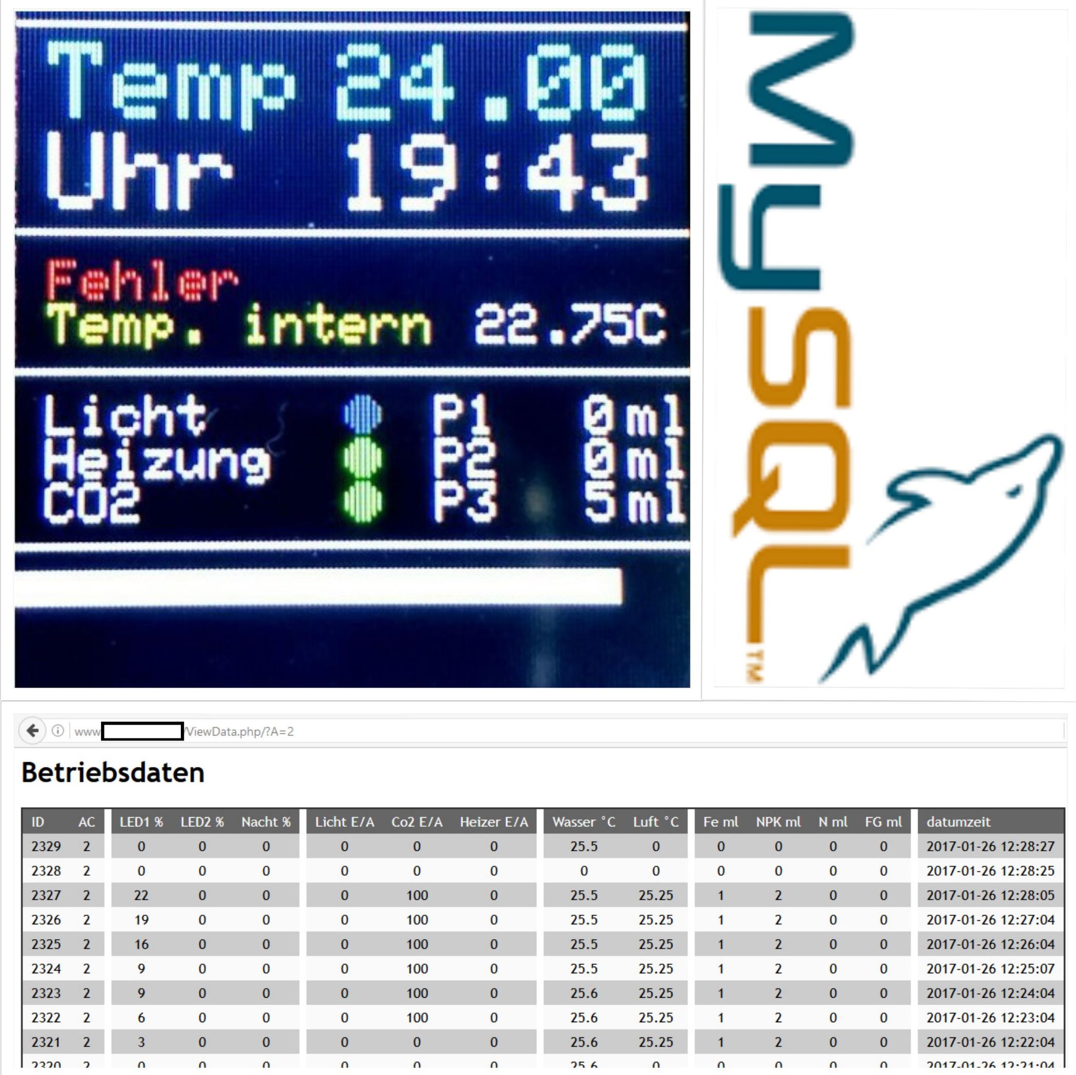 Aquarium Controller III - Logging to MySQL : 9 Steps (with Pictures ...