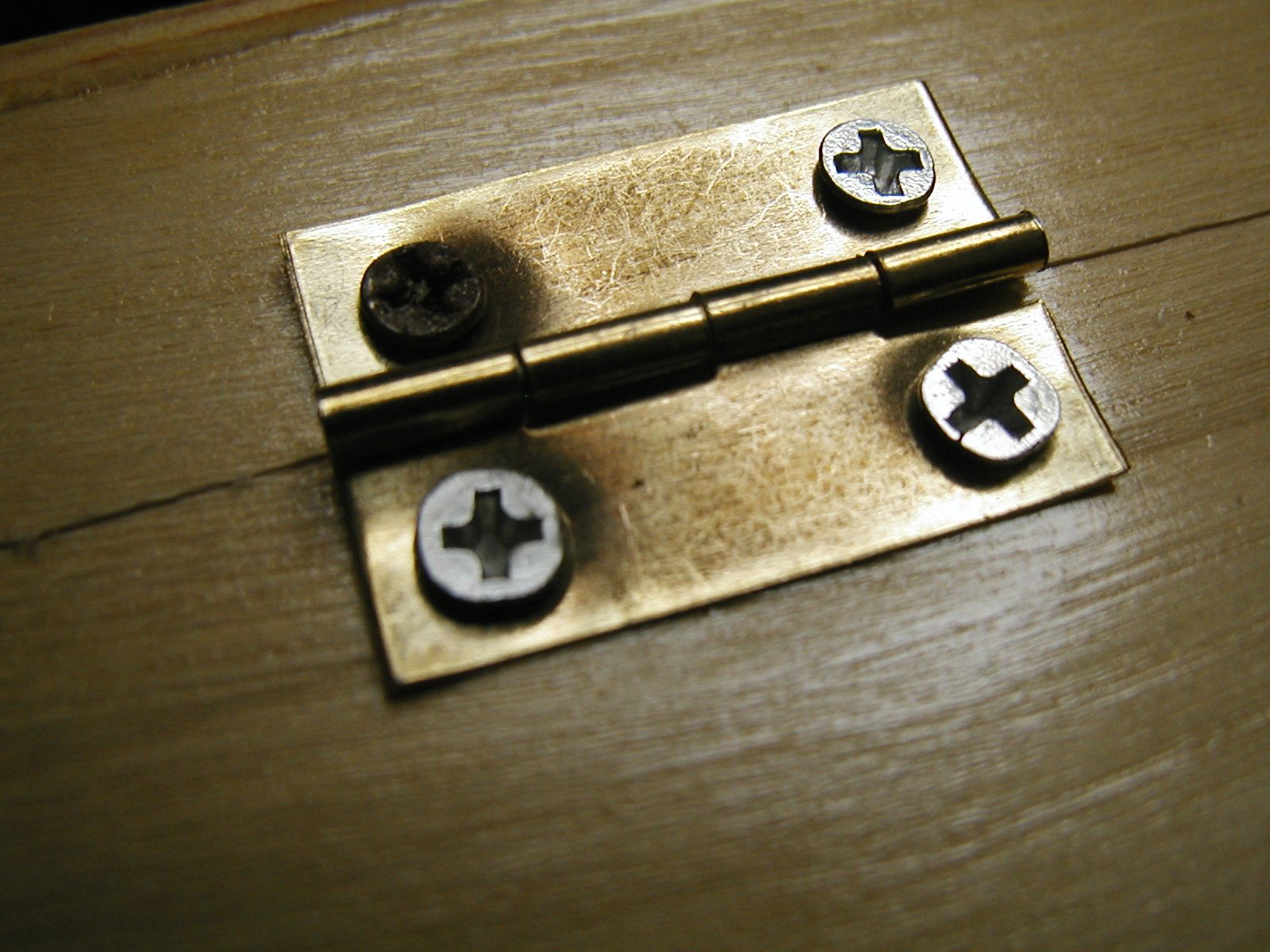 Creating Starter Holes for Small Hinges : 4 Steps - Instructables