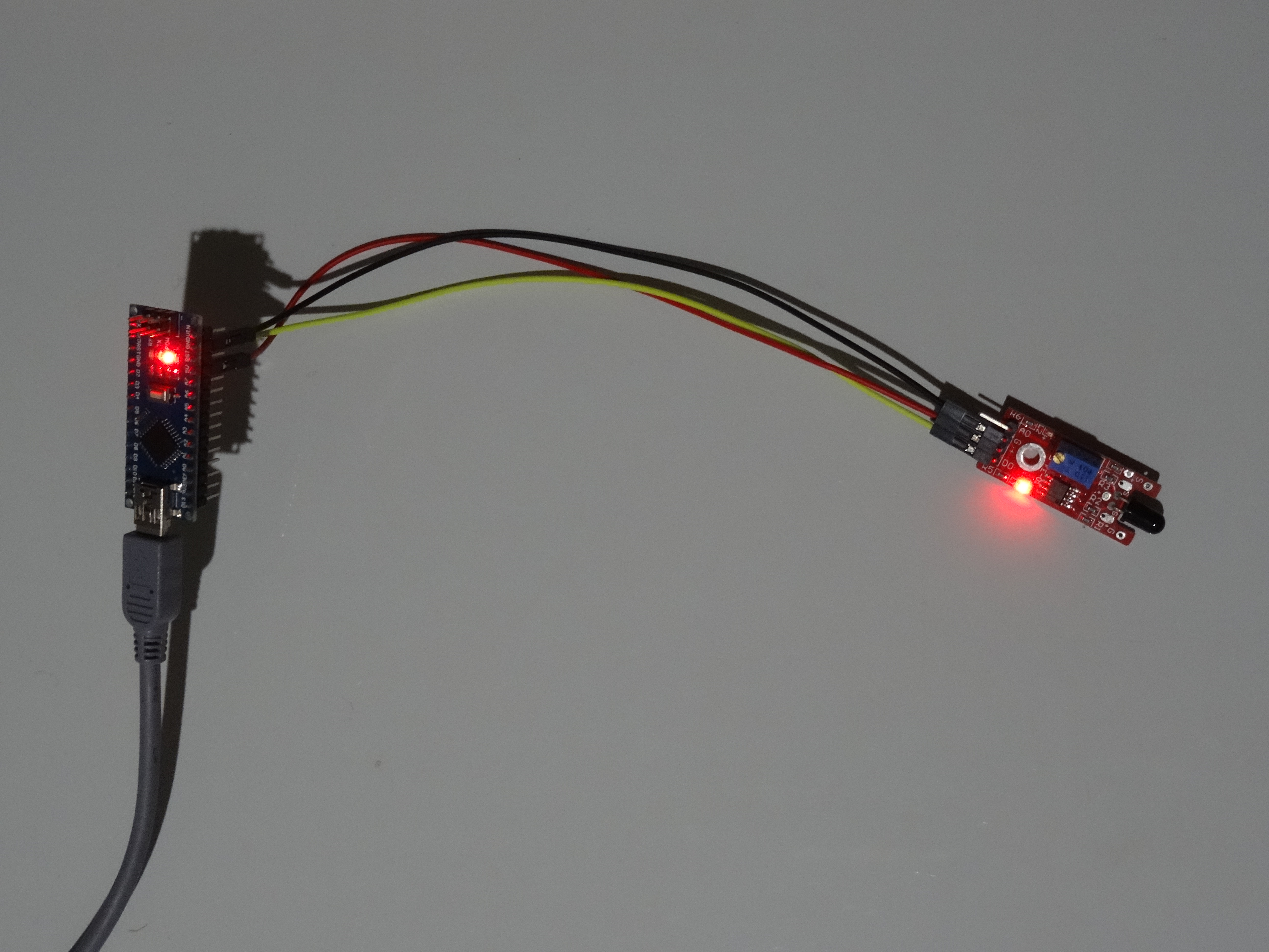 Arduino Nano: Flame Sensor With Visuino : 14 Steps (with Pictures ...