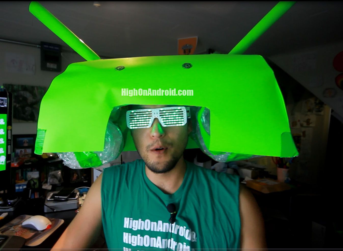 How to Make Android Head Halloween Costume! : 5 Steps - Instructables