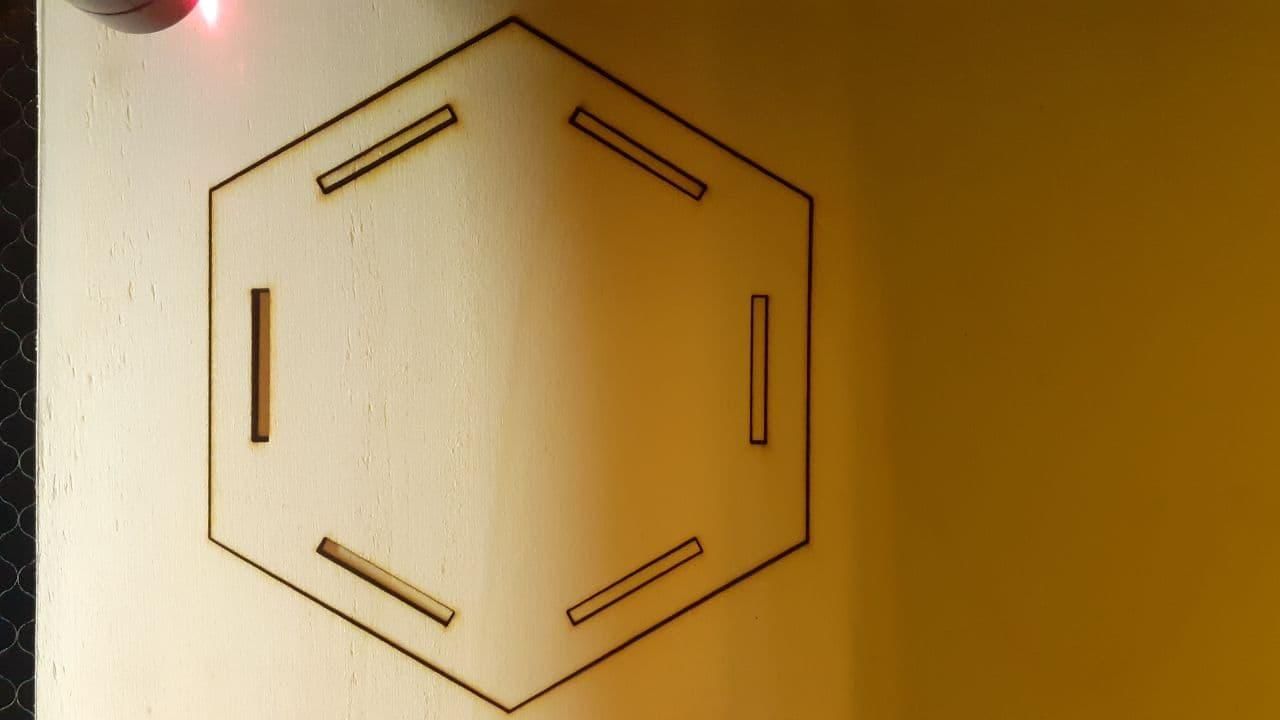 Hexagonal Lantern - Template for Lasercut : 3 Steps (with Pictures ...