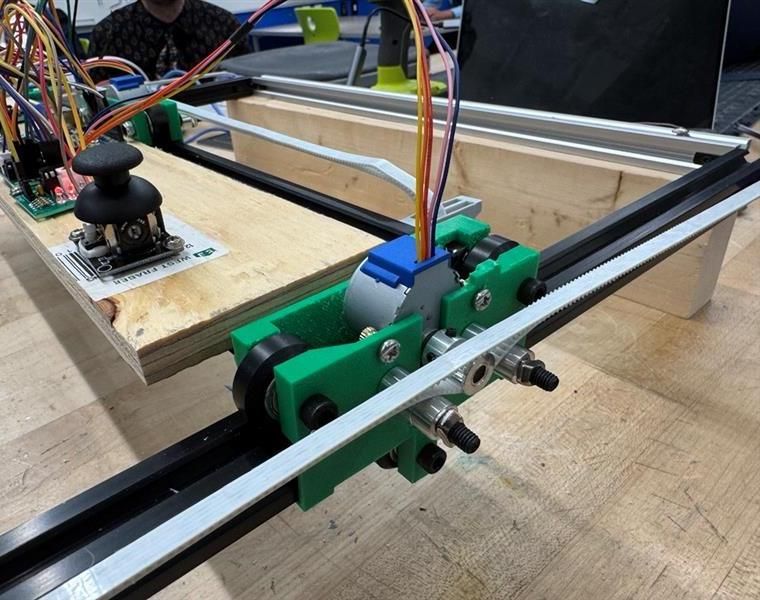 Aluminum Extrusion 3D Printed Gantry : 13 Steps (with Pictures ...