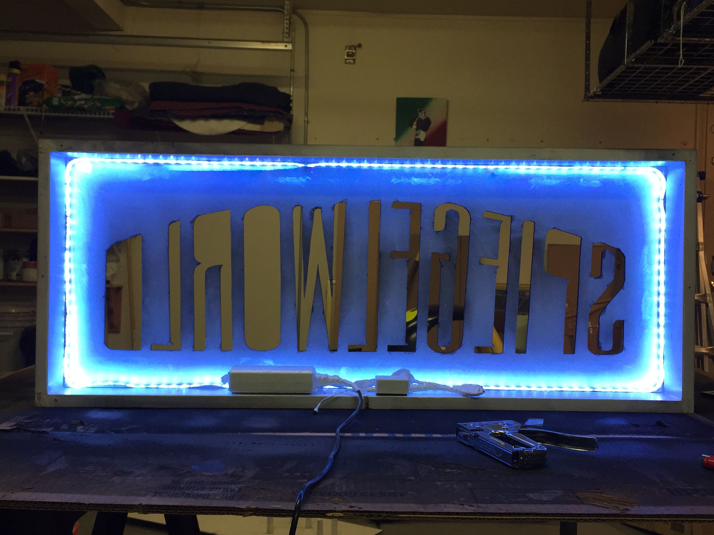 Backlit LED Lightbox Sign : 17 Steps (with Pictures) - Instructables
