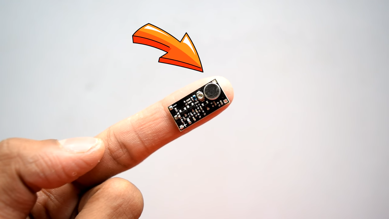 DIY Mini Spy FM Radio Transmitter - Smallest FM Transmitter Ever : 5 ...