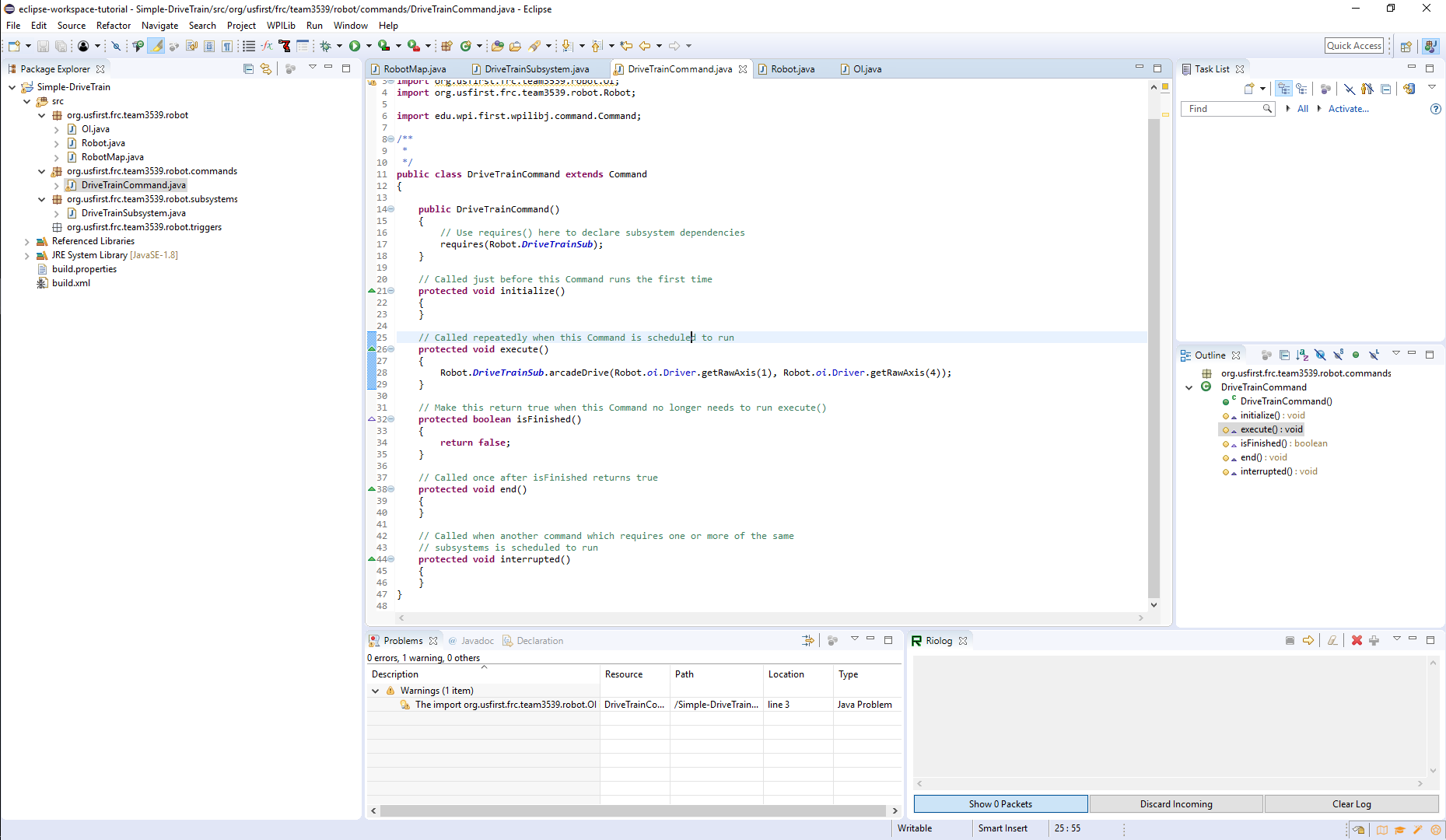 How to Write a Simple Drivetrain for FRC (Java) : 12 Steps (with ...