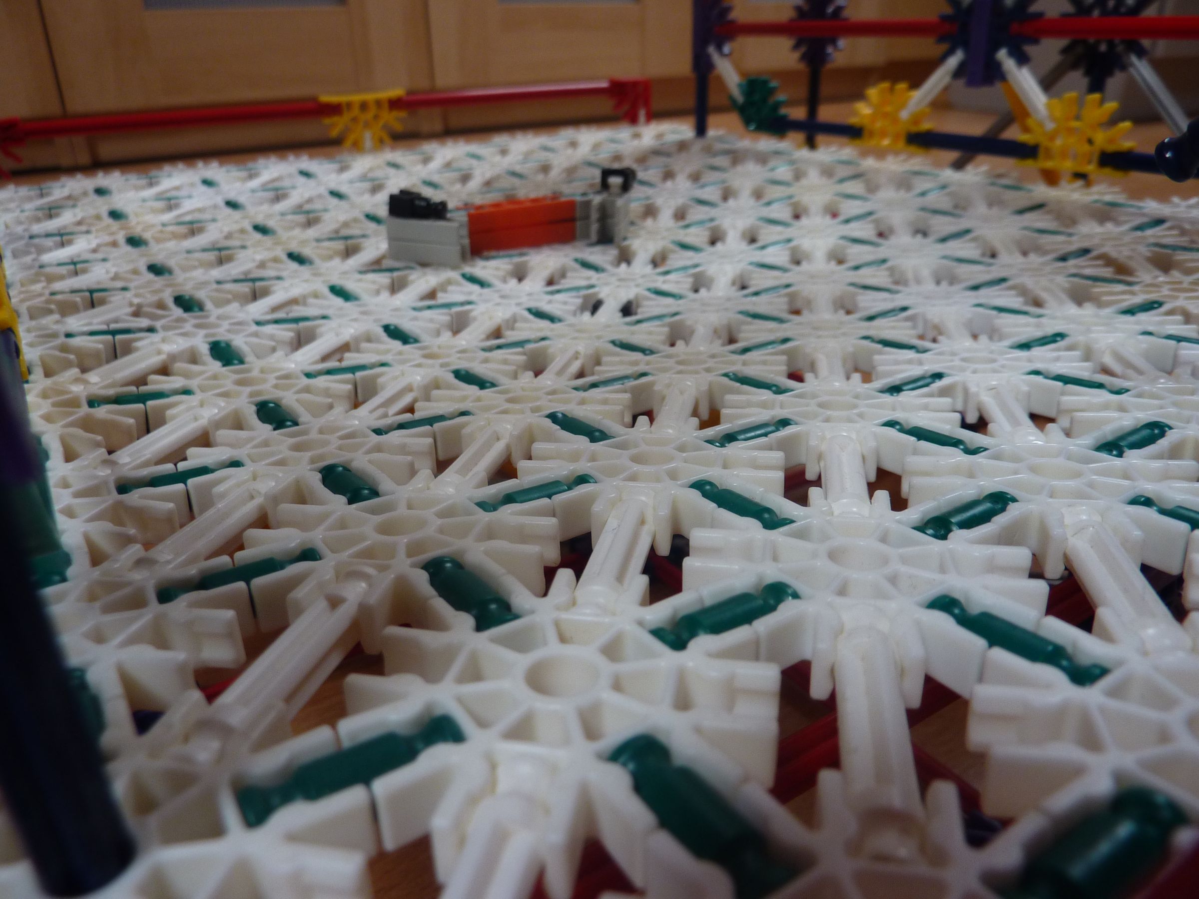 Floor Double Arm Lift, a Knex Ball Machine Lift : 8 Steps (with ...