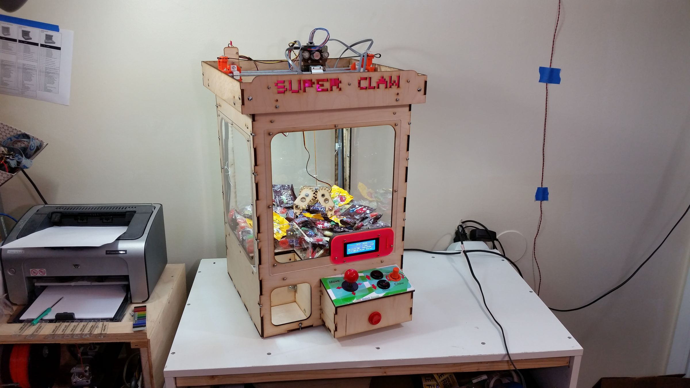Arduino Claw Machine (Version 4) : 3 Steps (with Pictures) - Instructables