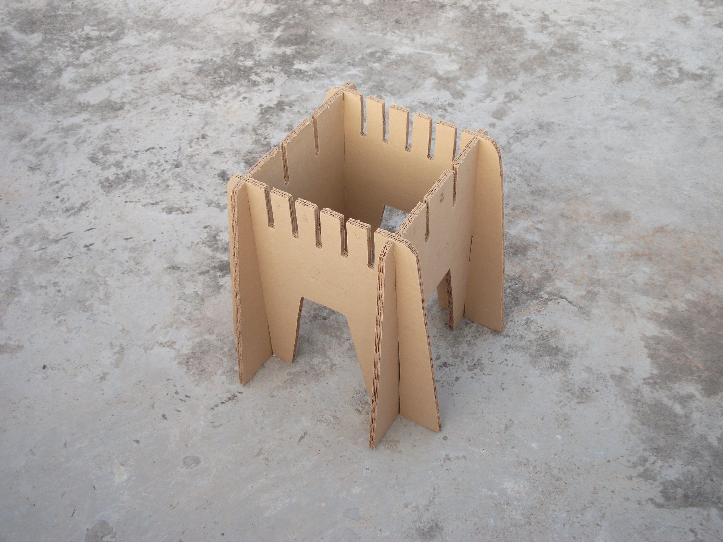 Amazing Cardboard Stool : 11 Steps - Instructables