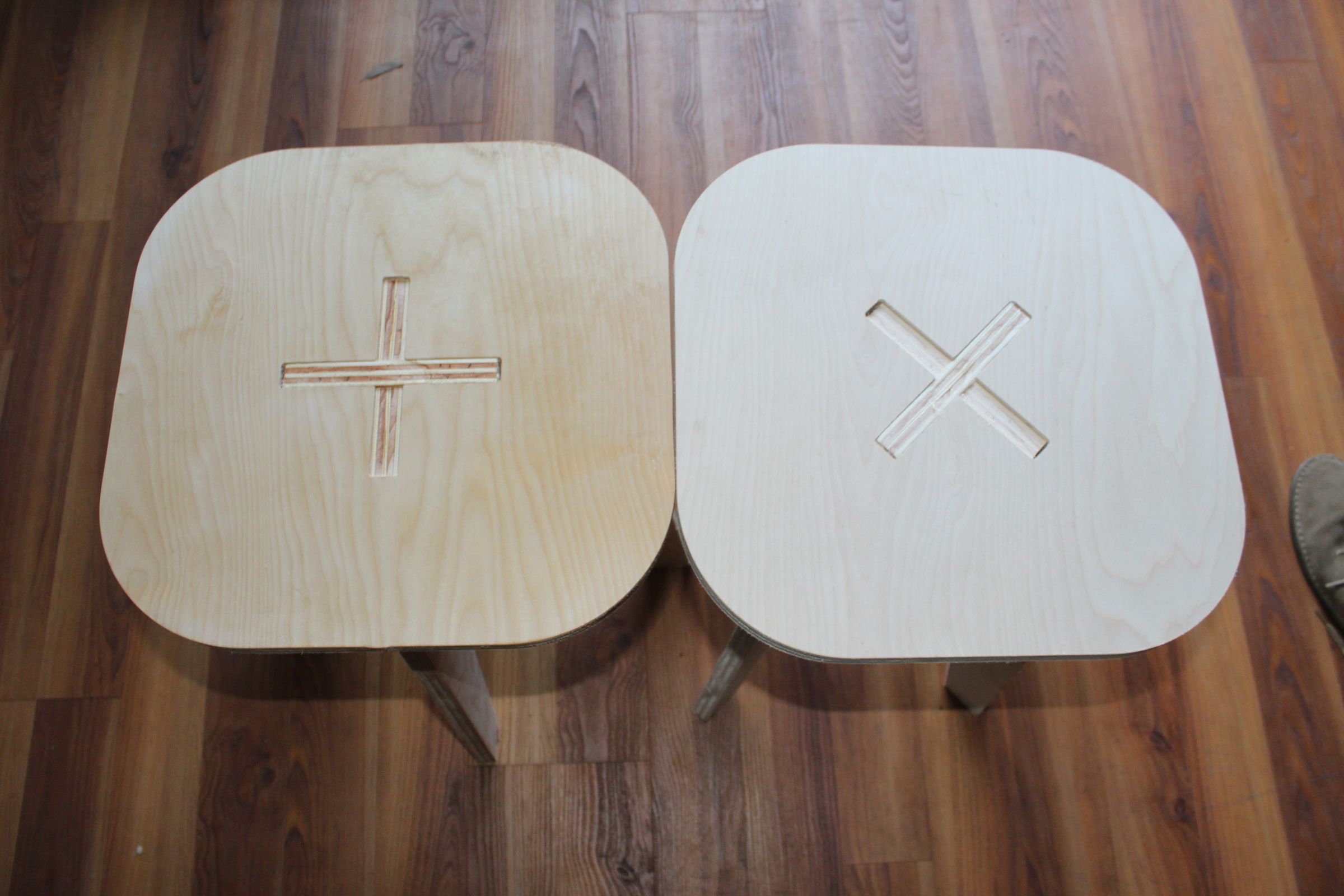 Quick Upcycled Plywood Sitting Stool : 6 Steps (with Pictures ...