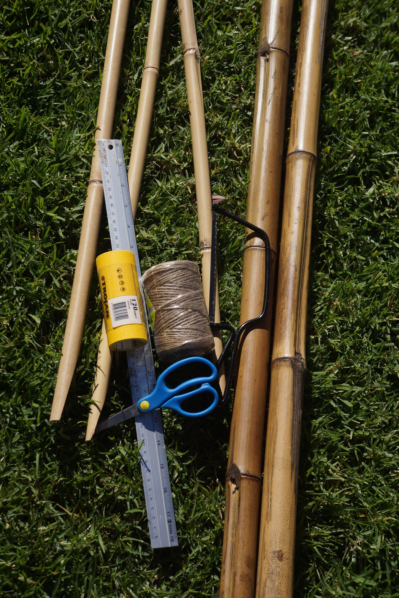 Bamboo Ladder/ Hanging Storage : 3 Steps - Instructables