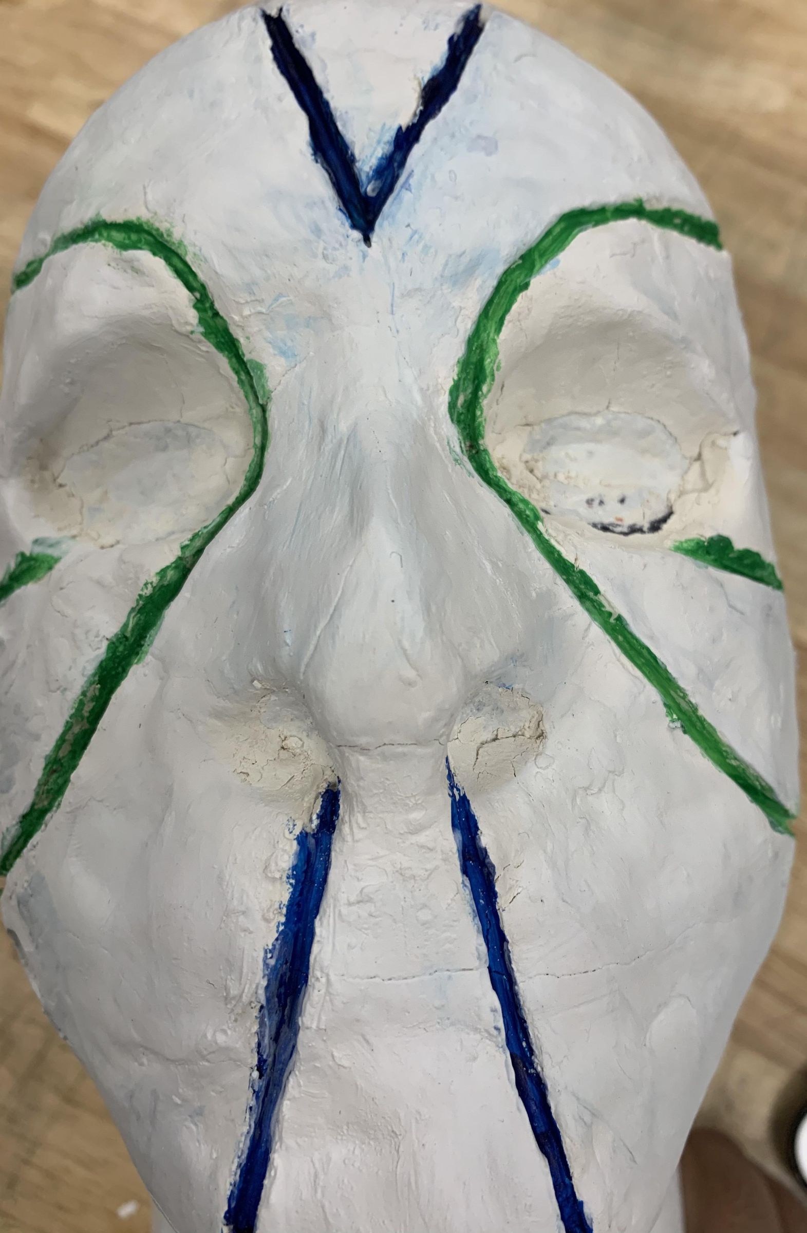 Simple Air Dry Clay Mask : 6 Steps - Instructables