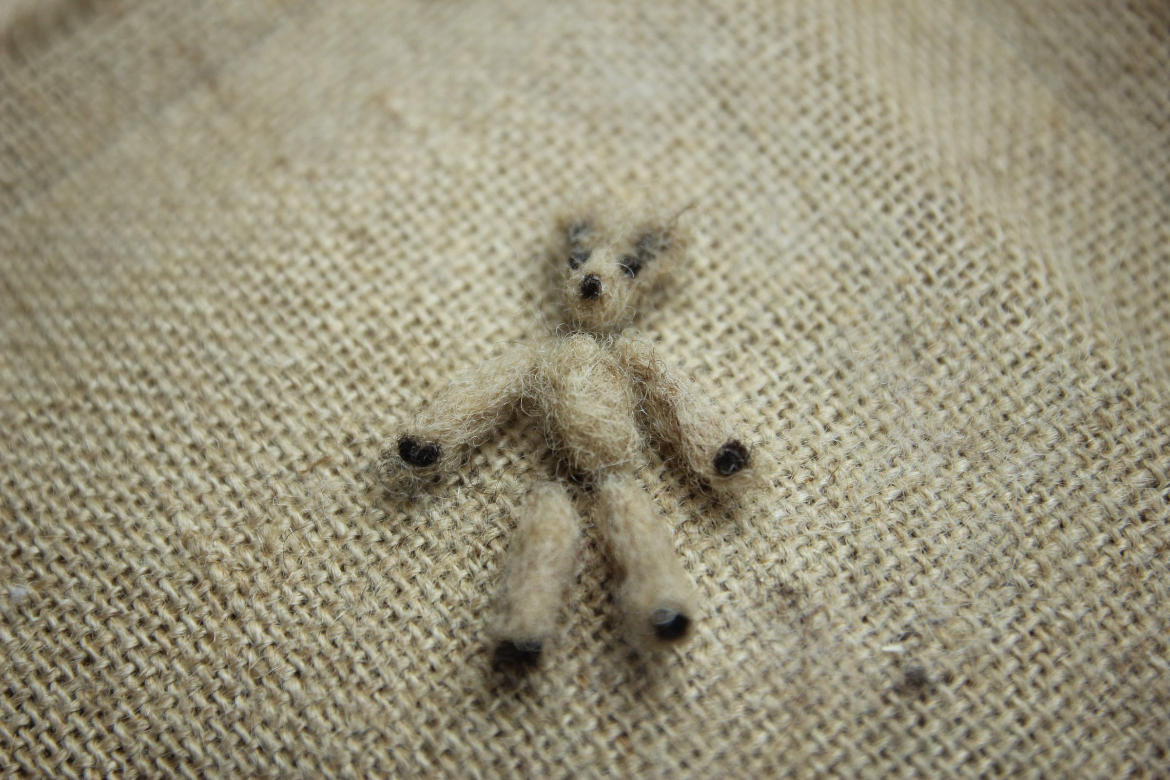 Teeny Tiny Teddy Bear for a Dolls' House Doll : 3 Steps (with Pictures ...