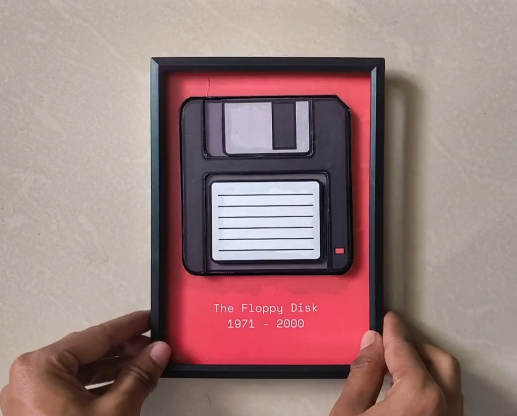 A Beautiful Retro Floppy Disk Picture Frame With a Secret Auto-save Feature! : 14 Steps (with ...