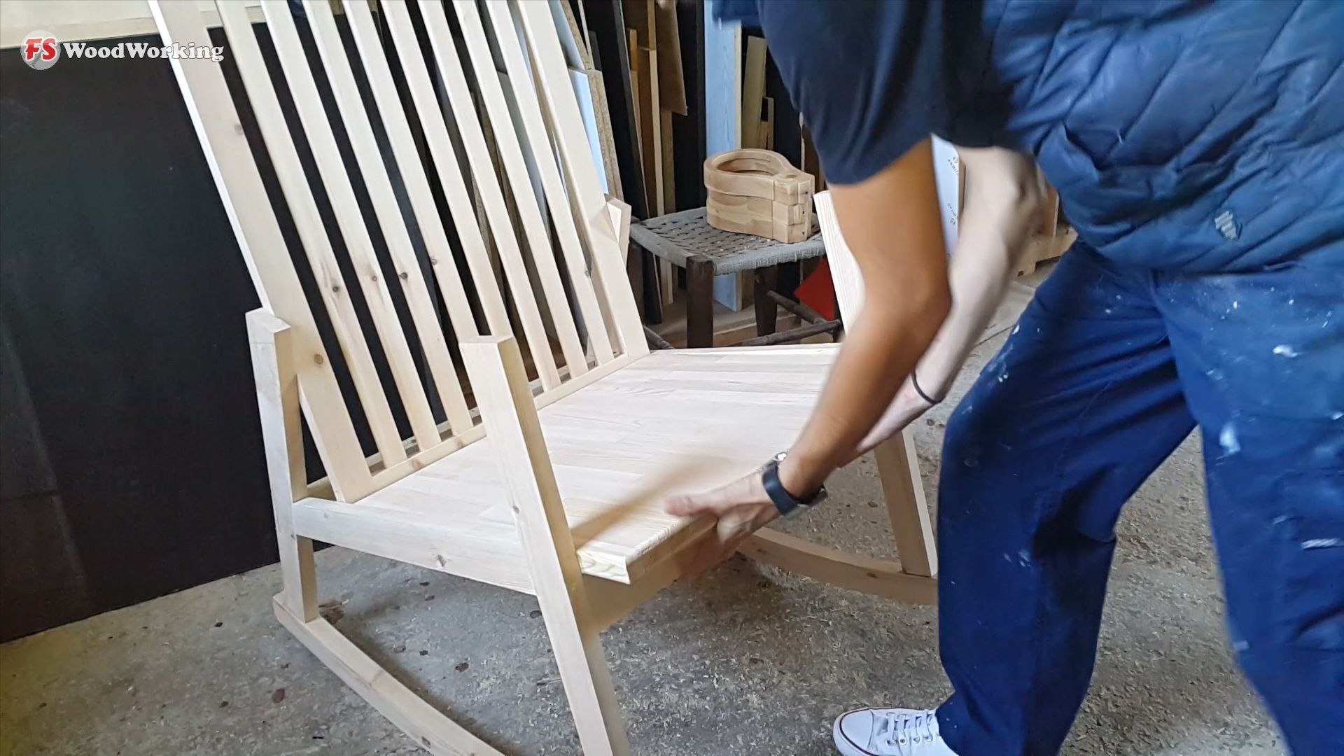 Wooden Rocking Chair : 10 Steps (with Pictures) - Instructables