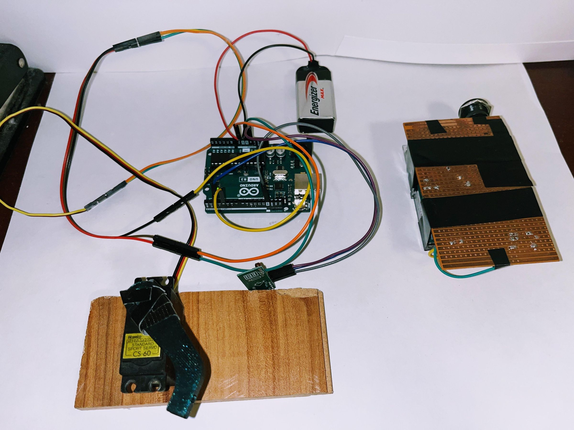Button Presser Garage Door Remote Using Arduino : 8 Steps - Instructables