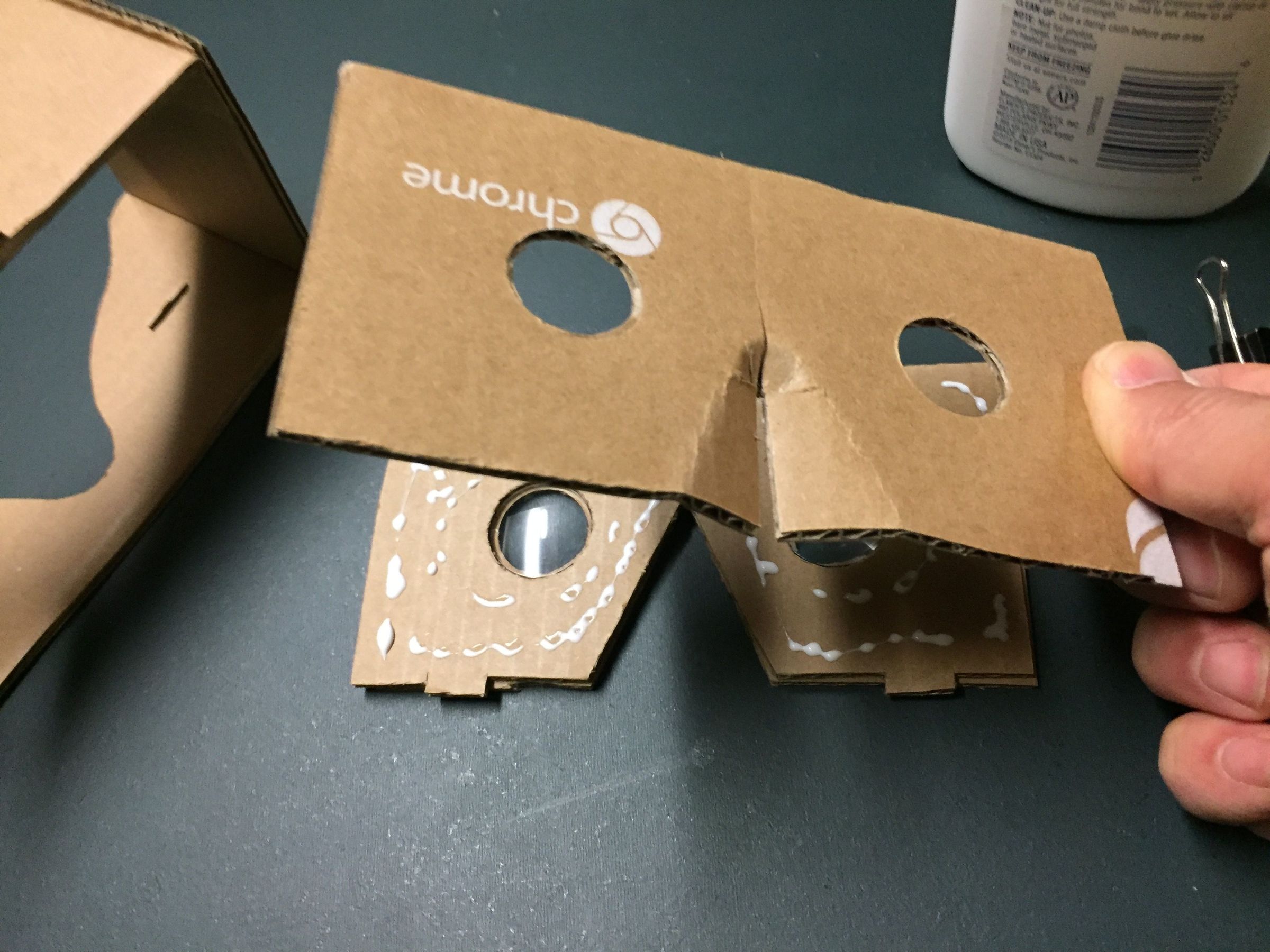 How to Make a Google Cardboard VR Viewer, Simplified : 11 Steps (with ...