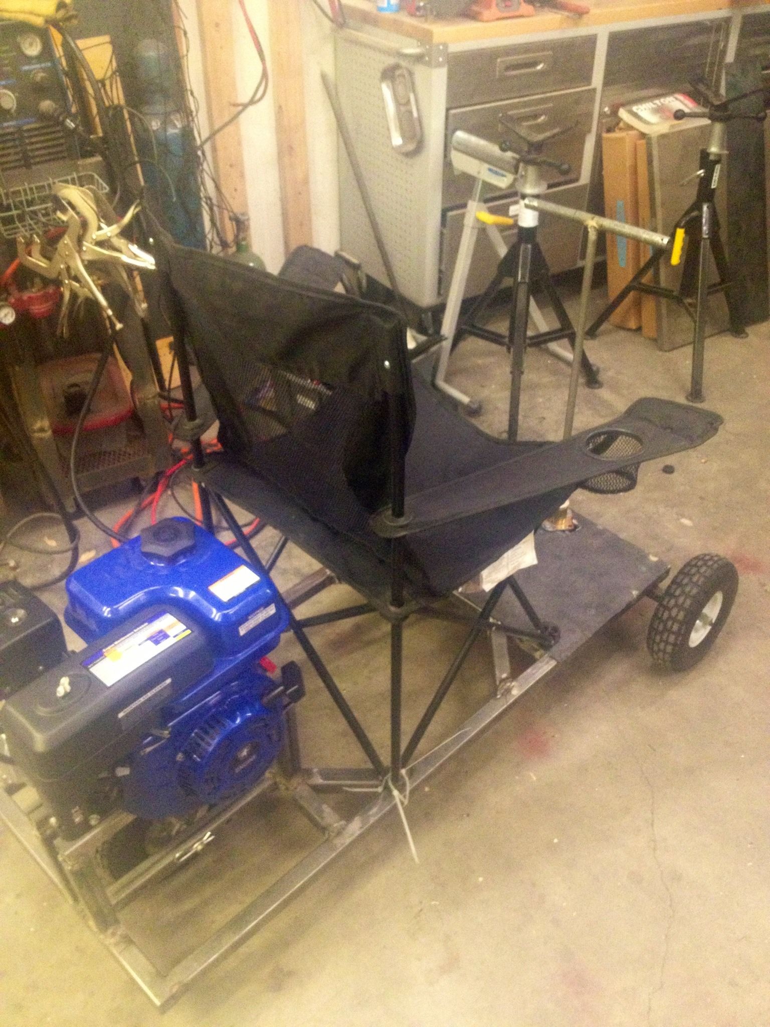 Lawn Chair Gokart : 7 Steps - Instructables
