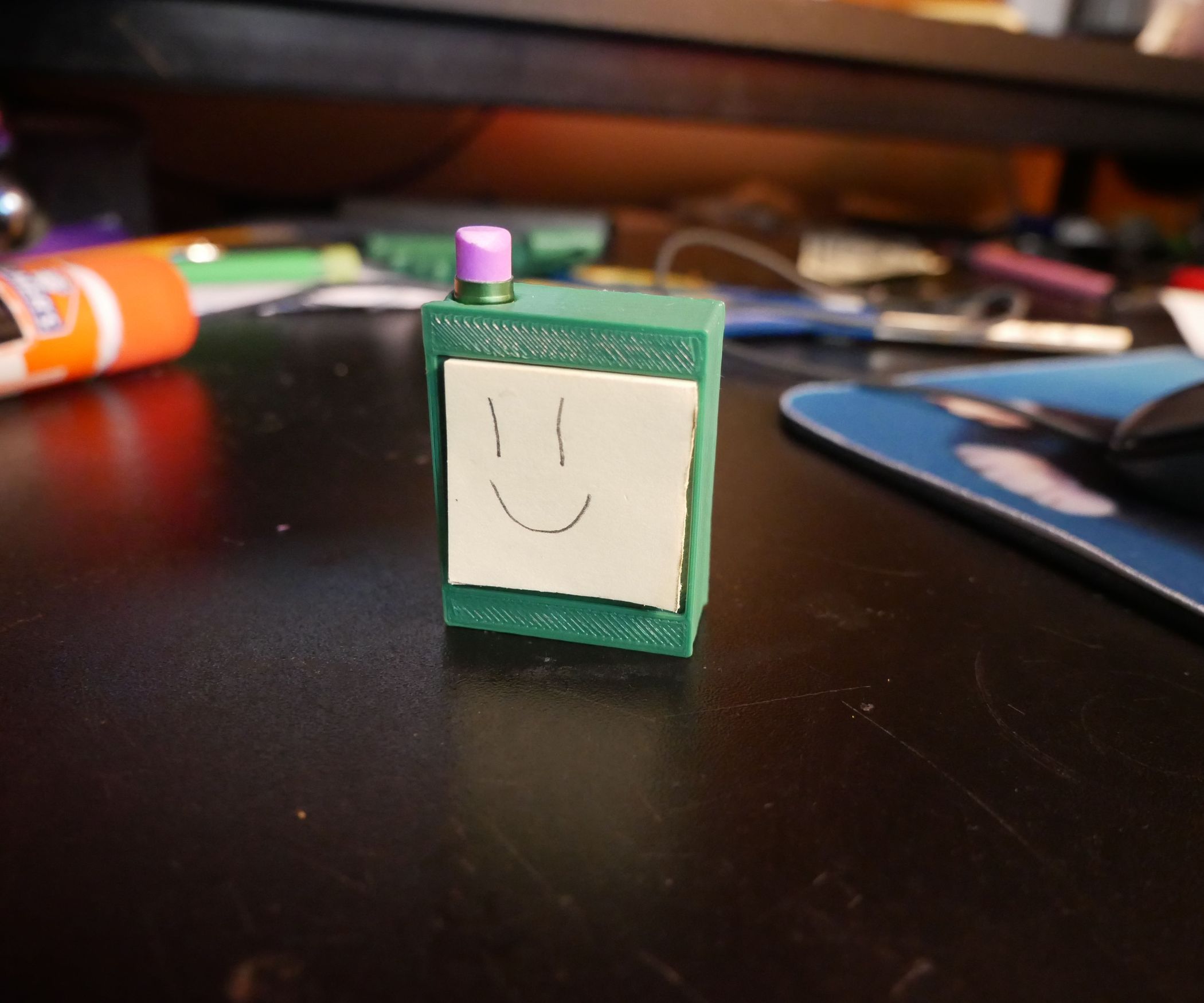 Tiny 3D Printed Notepad With Pencil Holder! : 6 Steps - Instructables
