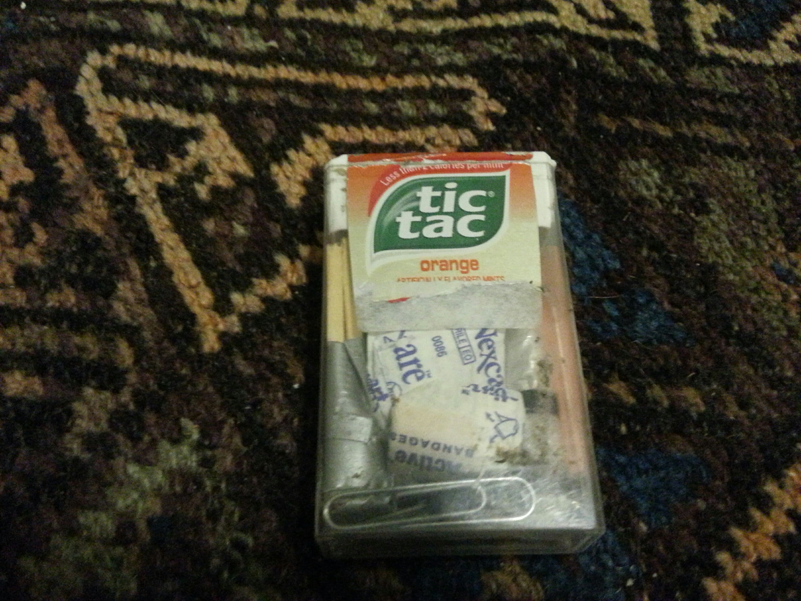 Survival Kit in a Tic-Tac Box : 14 Steps - Instructables