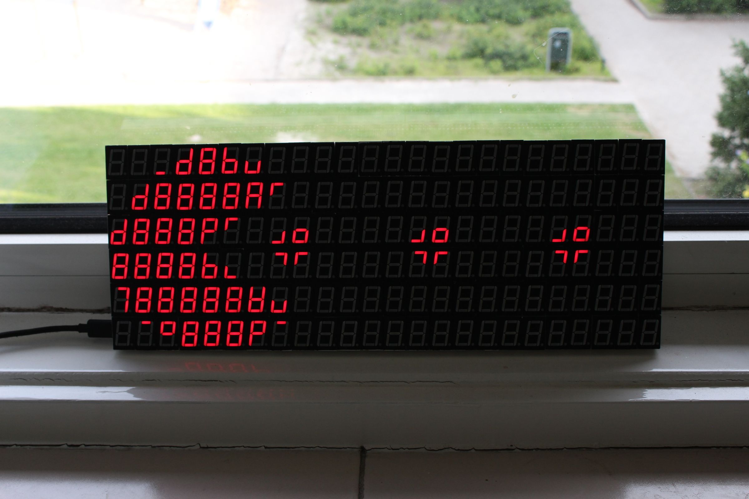 7 Segment Display Array : 6 Steps (with Pictures) - Instructables