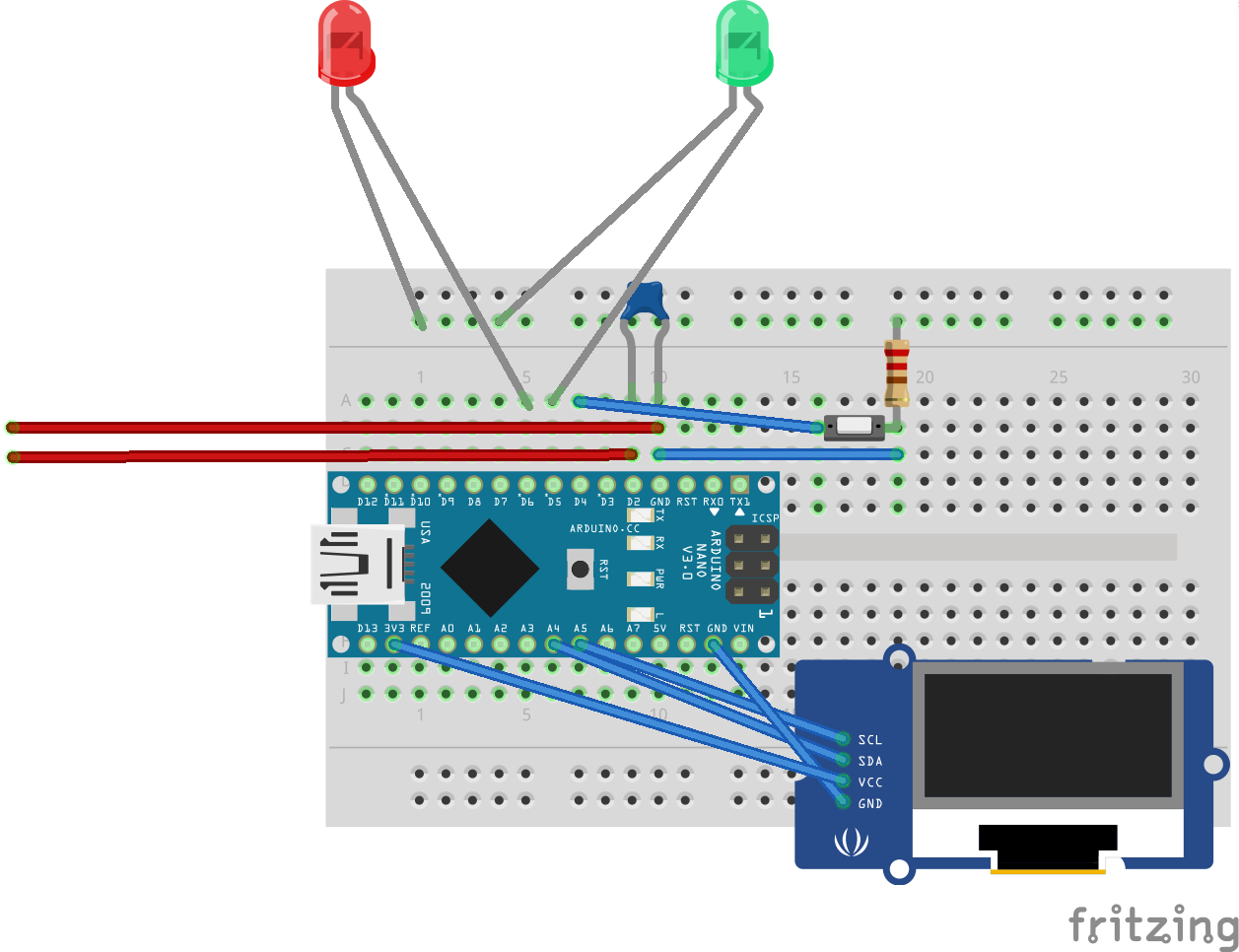 Simple Arduino-based Ergometer Display With Differential Feedback : 7 ...