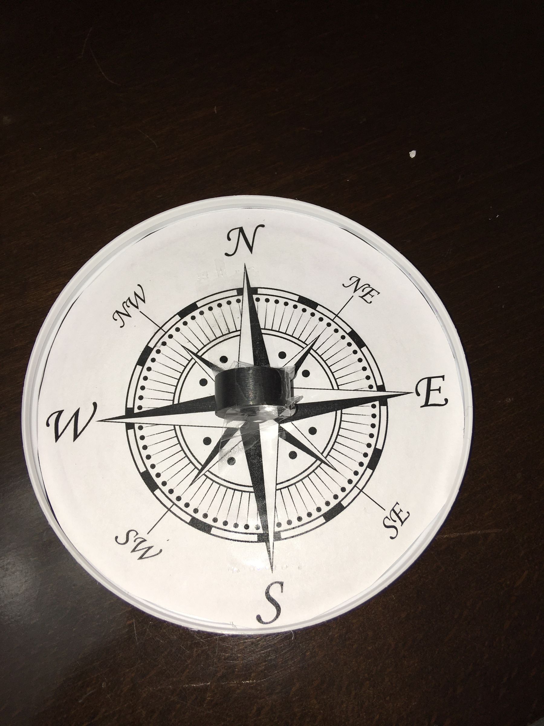Make Your Own Working Compass ! : 5 Steps - Instructables