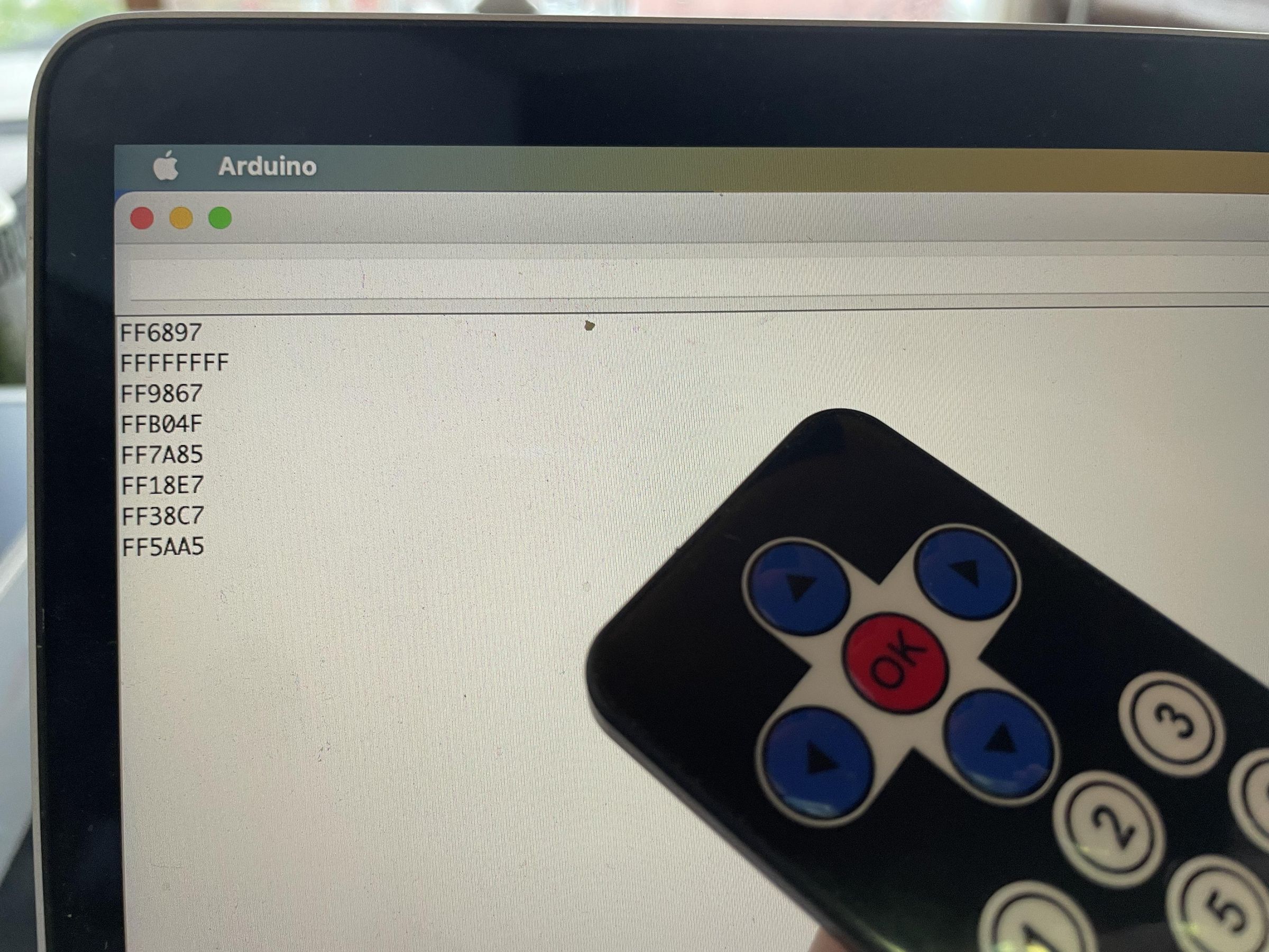 Lighting a NeoPixel Ring or NeoPixel Stick With IR Receiver and Remote ...